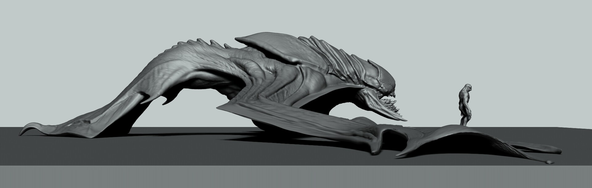 Jerad S. Marantz - Swarm Dragon Creature Designs for Gears of War