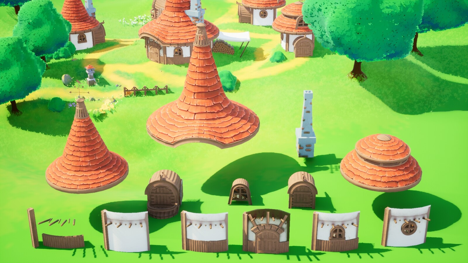 Ray Huggins - Fairy Village