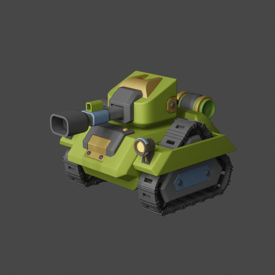 Ethan Duong - Stylized Tanks _ Randomize combination Tanks