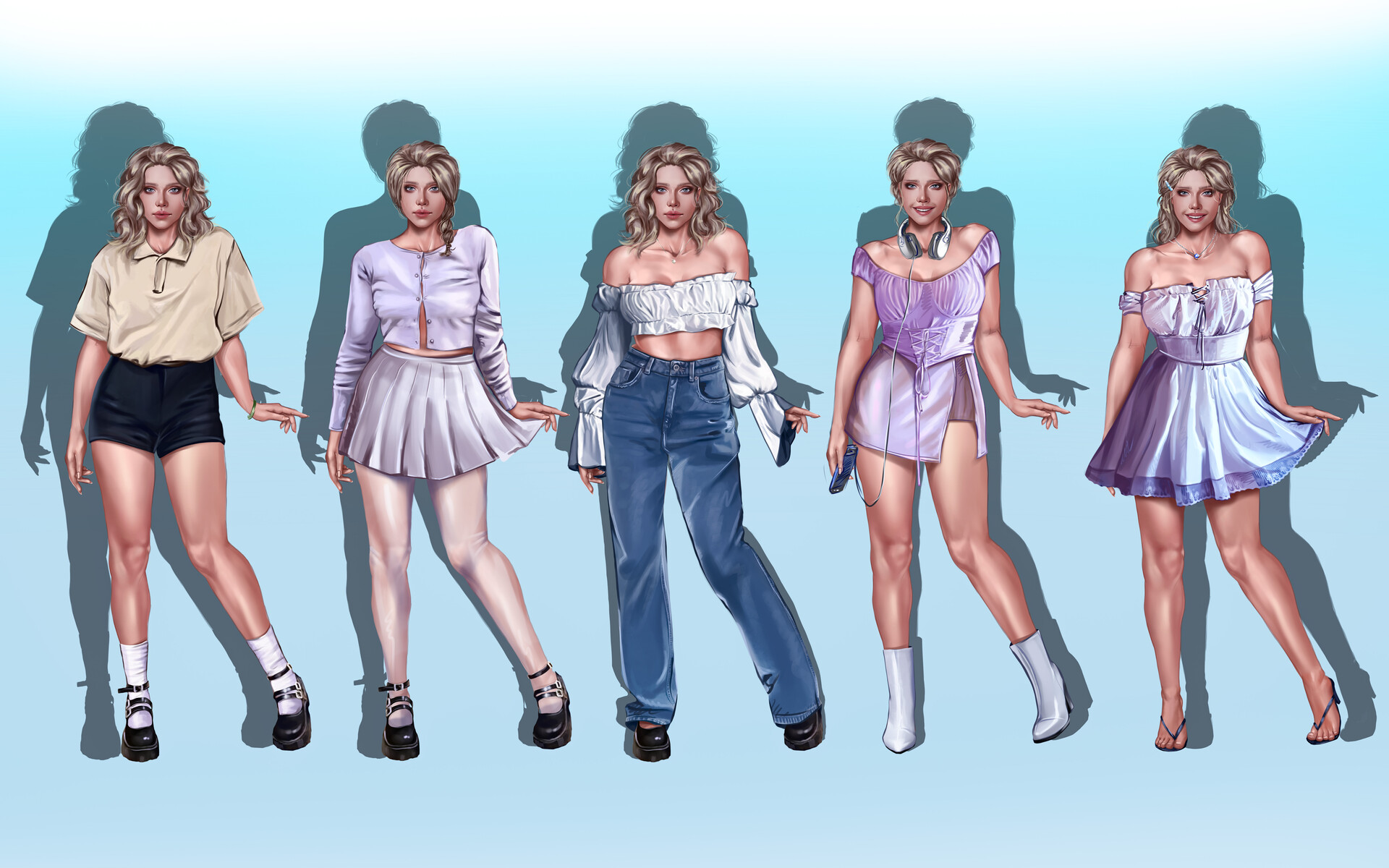 ArtStation - Katya concept