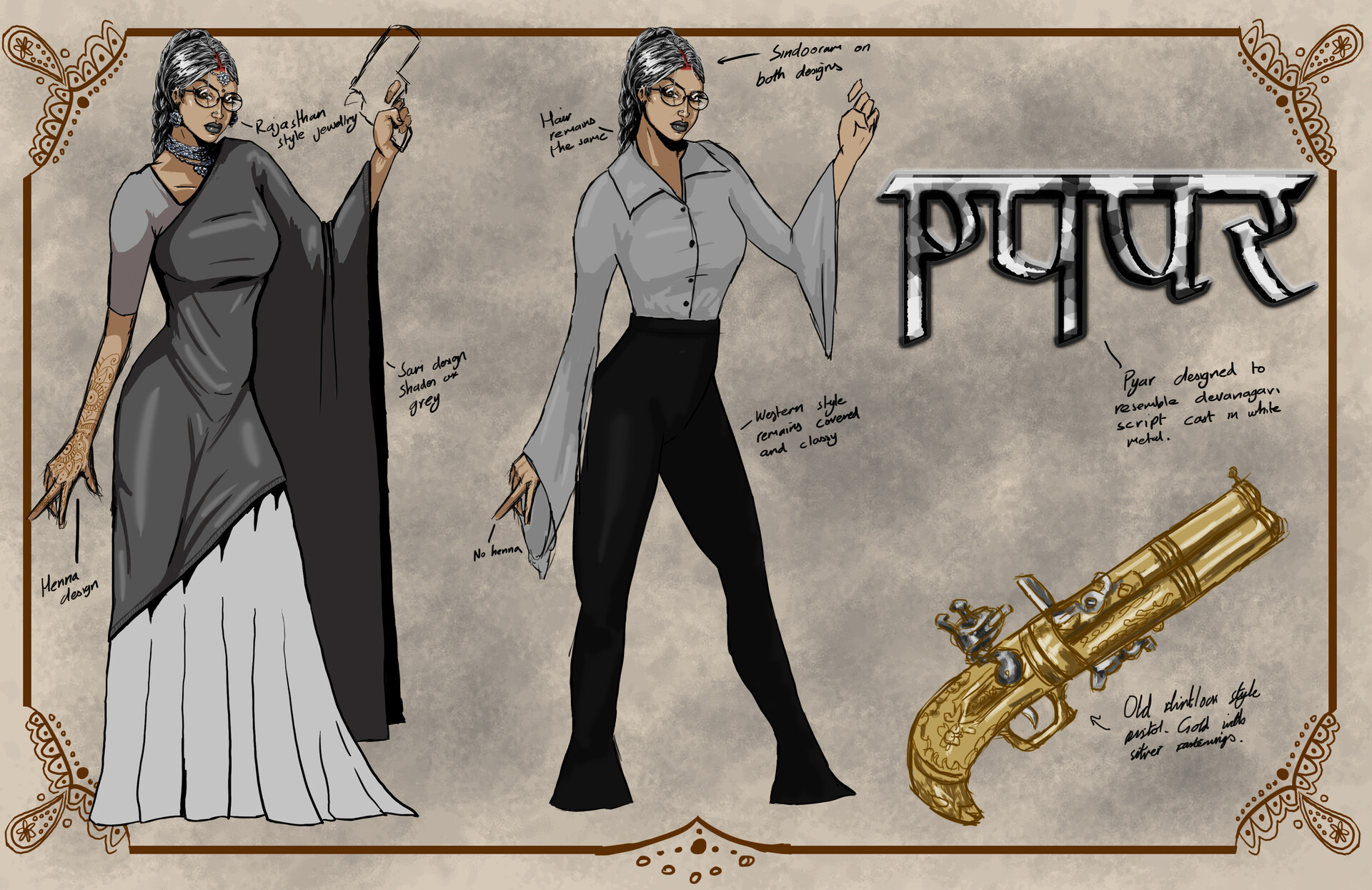 ArtStation - Pyar character concept art