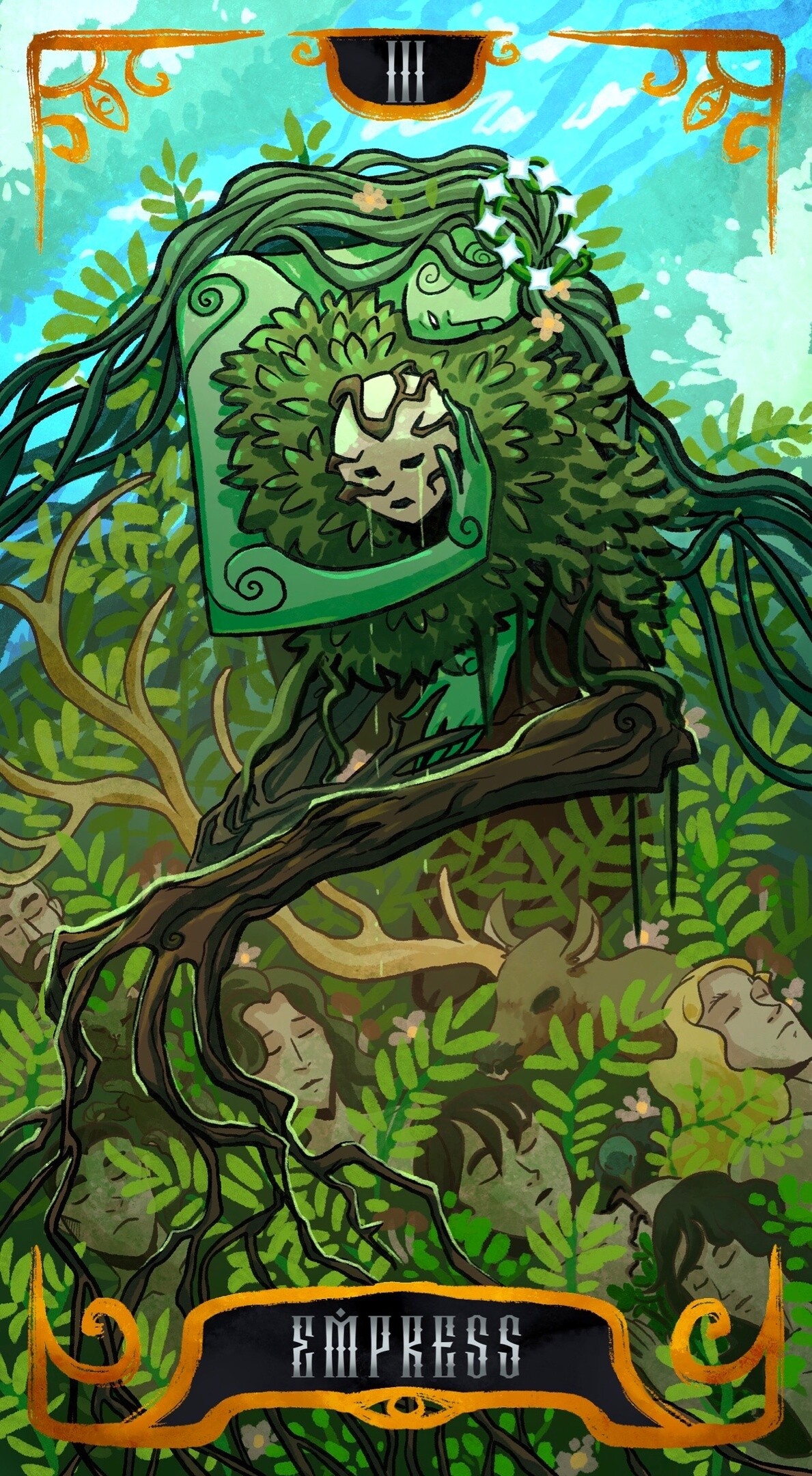 ArtStation - Tarot Deck - III. Empress