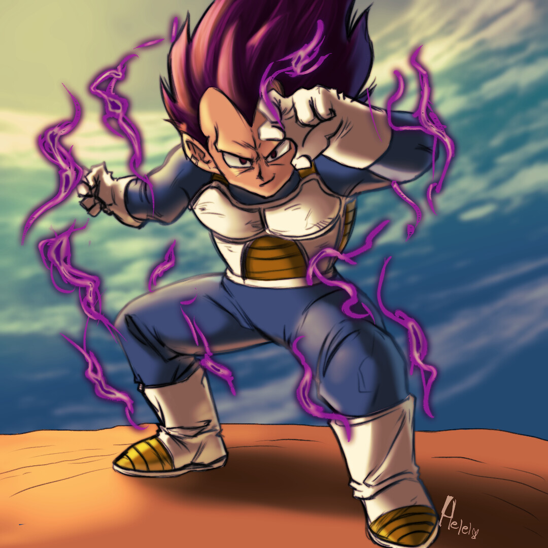 ArtStation - Vegeta ultraego