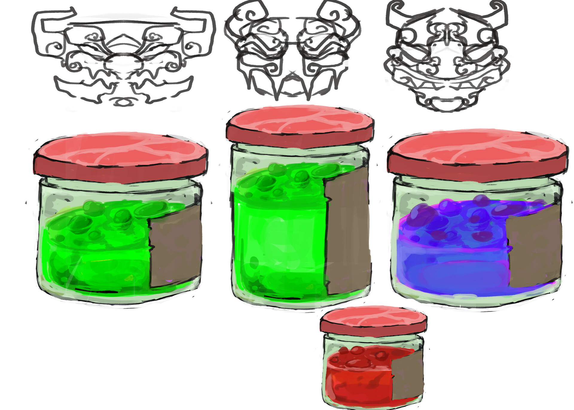 ArtStation - Jar of Strange Liquid