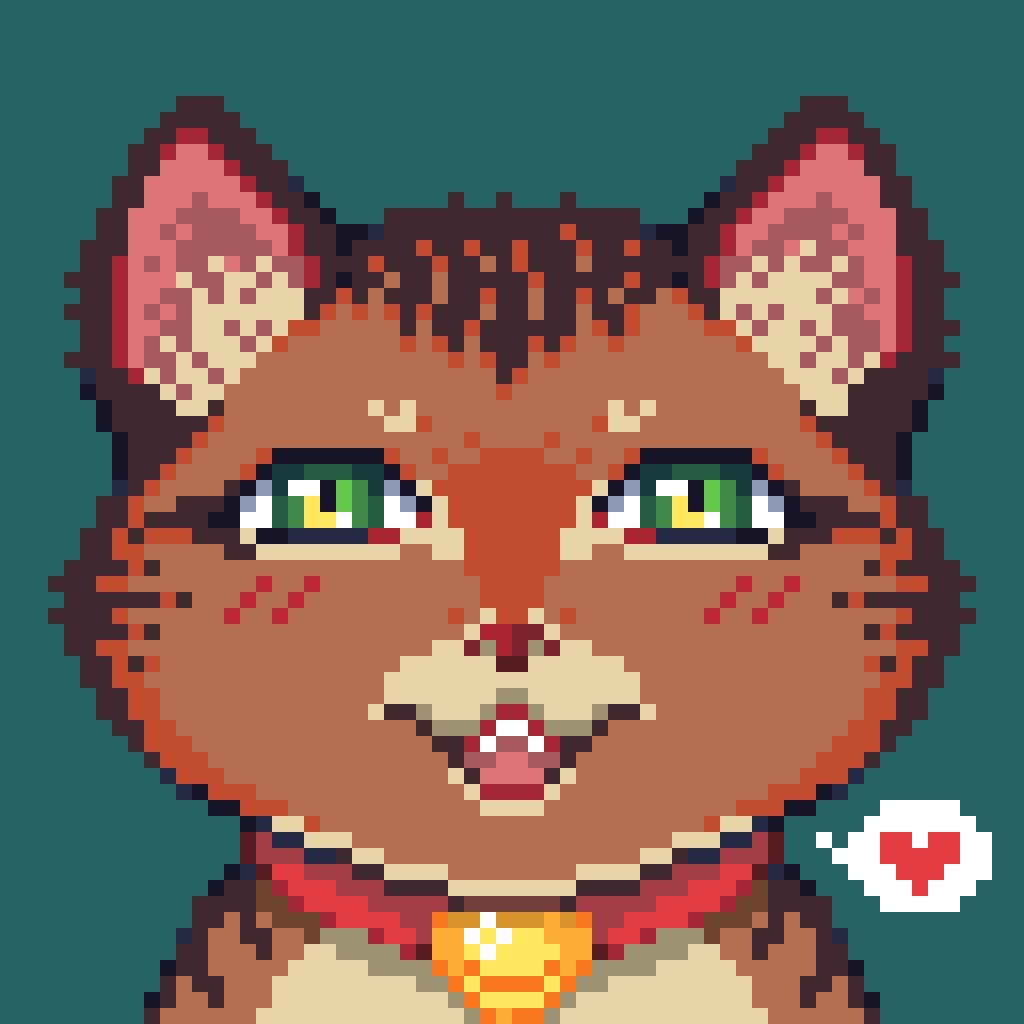 ArtStation - Pixel Cat