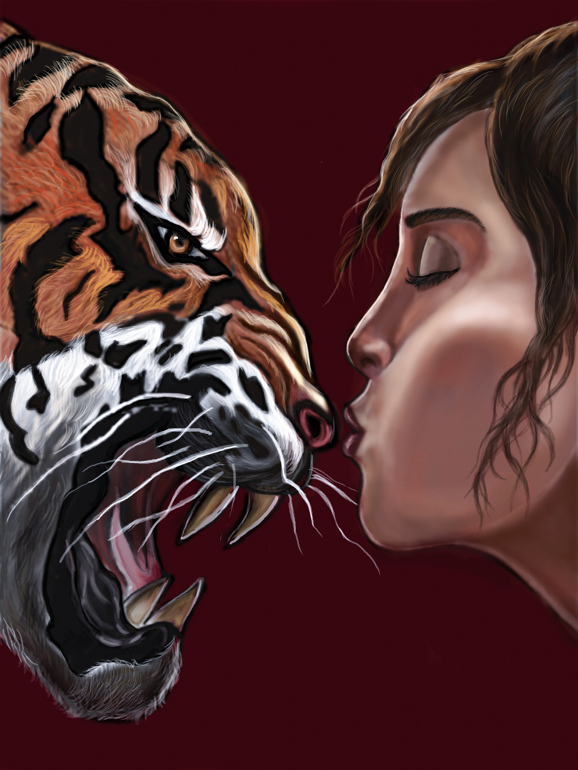 ArtStation - Power. My first digital work. 2023