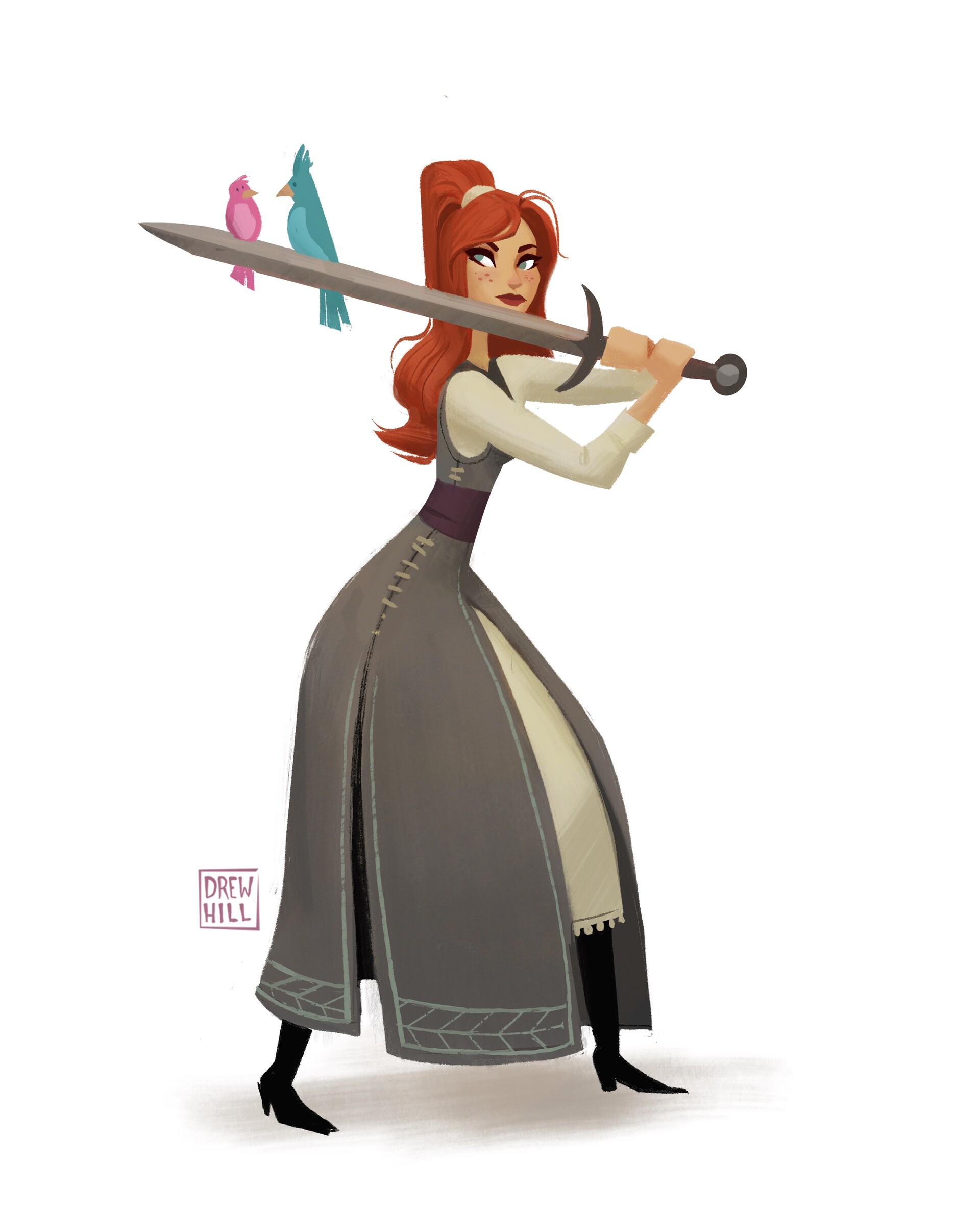 Drew Hill - Autumn Character