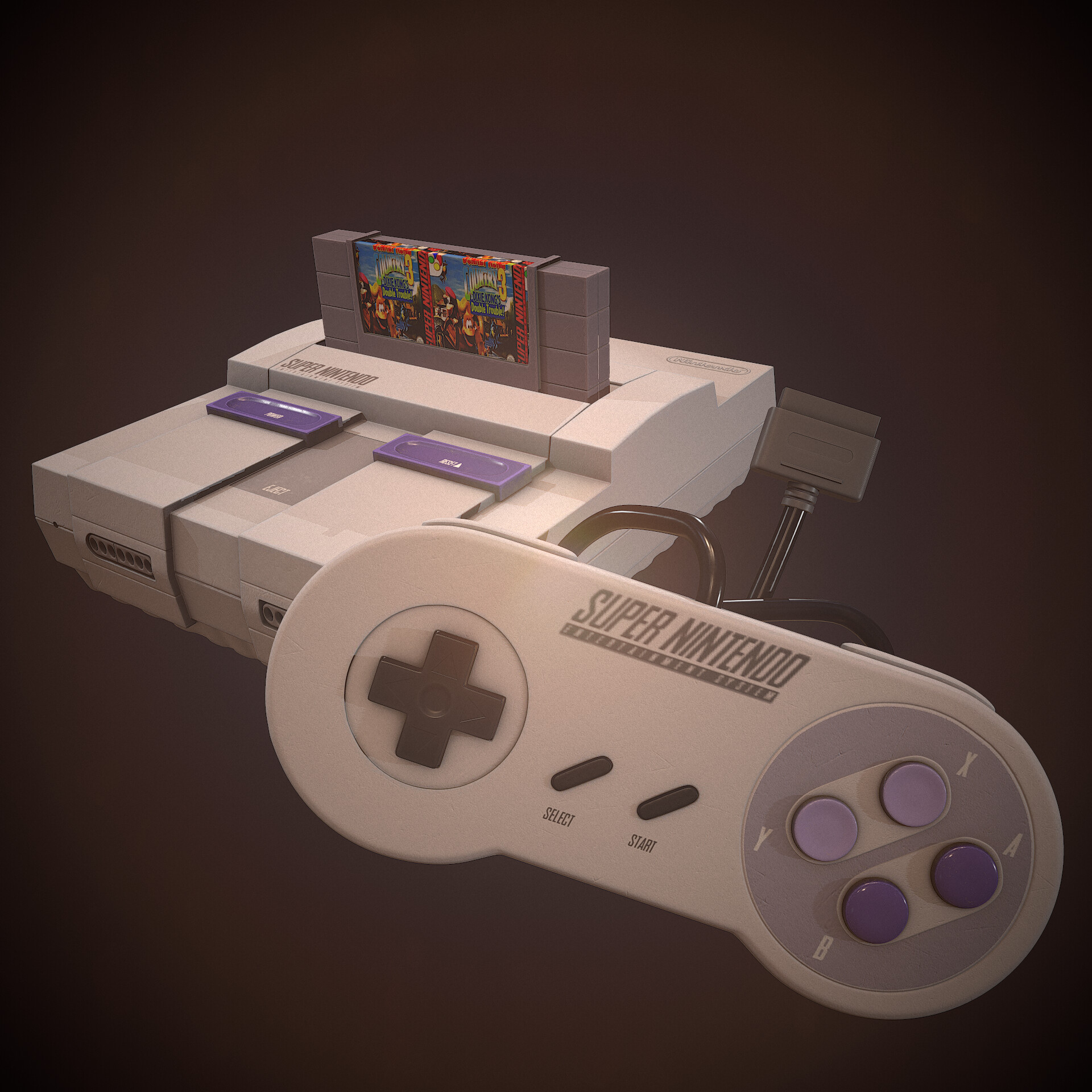 ArtStation - Super Nintendo (SNES)