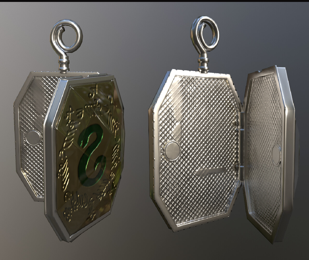 ArtStation - Locket Slytherin by Harry Potter