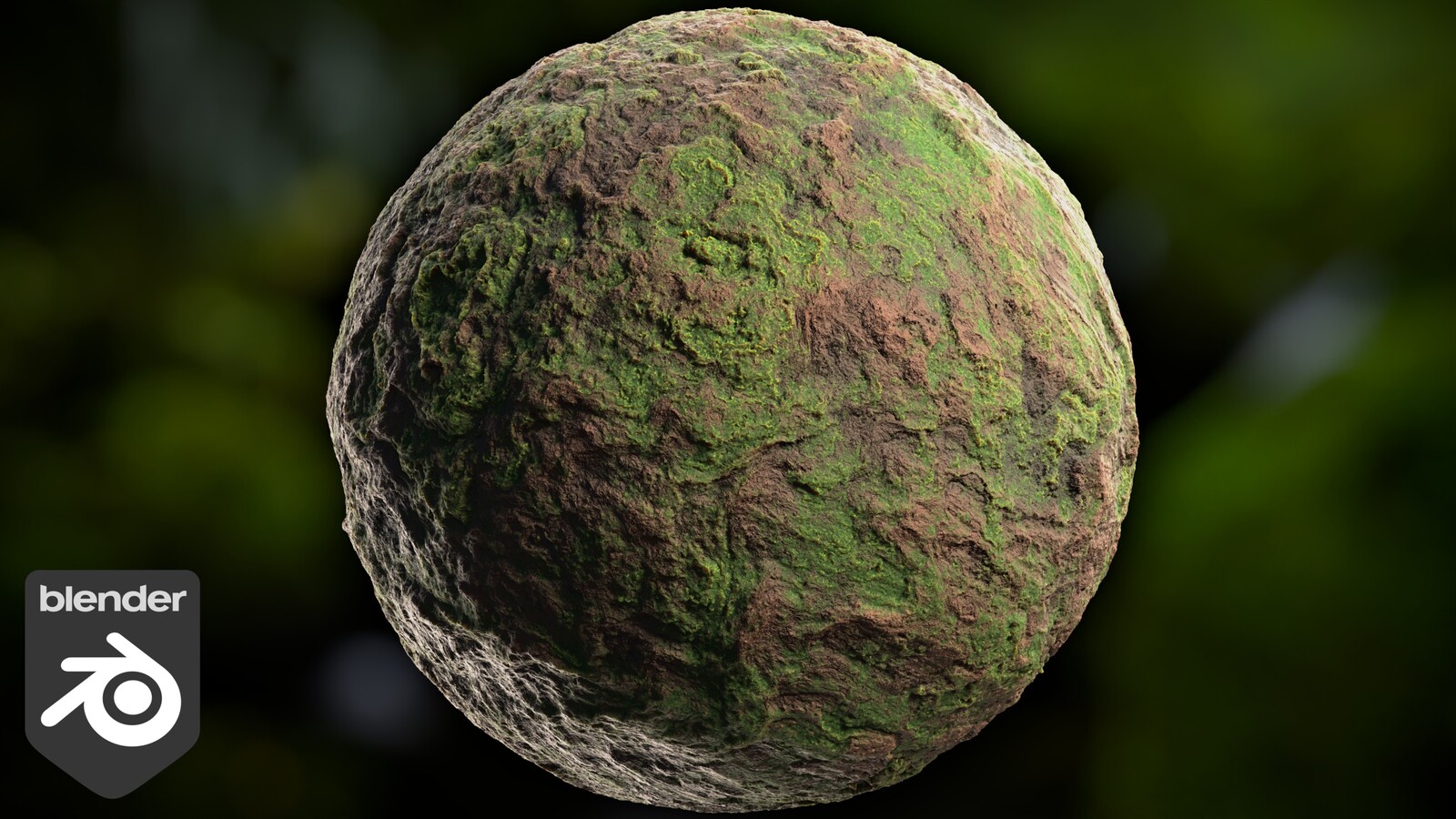 Ryan King - Procedural Mossy Dirt Material (Blender Tutorial)