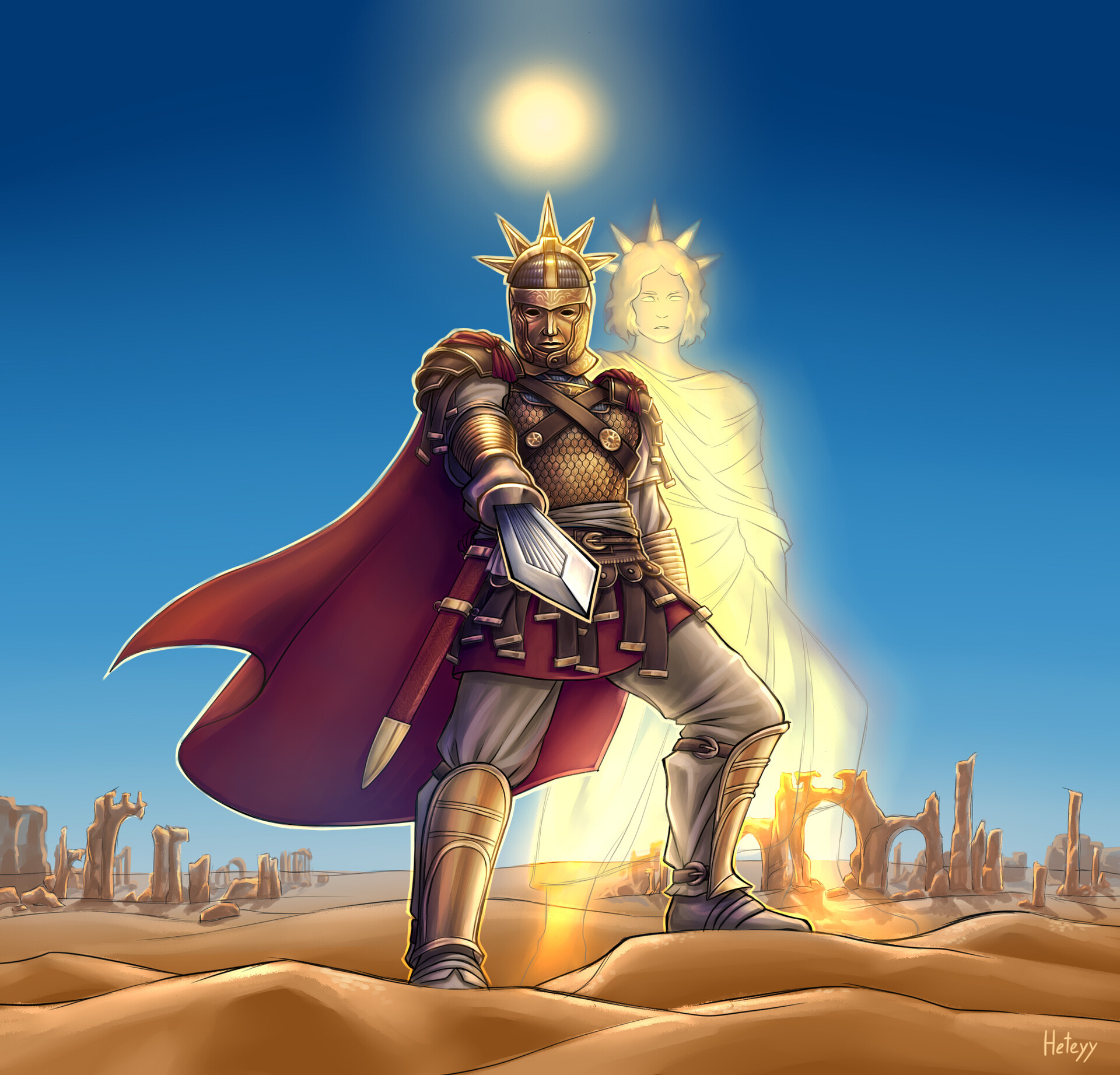 ArtStation - Emperor Aurelian