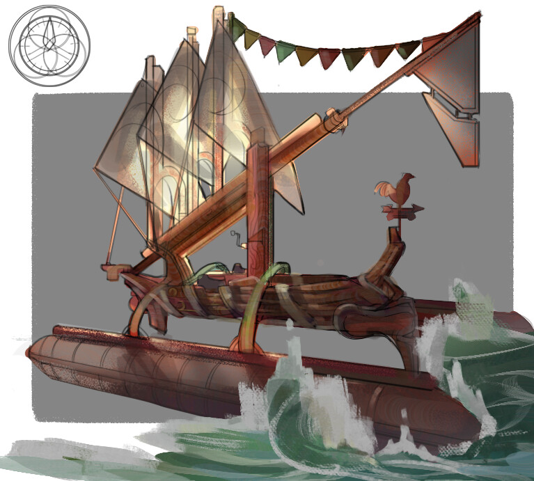 ArtStation - Personal Project: Boat