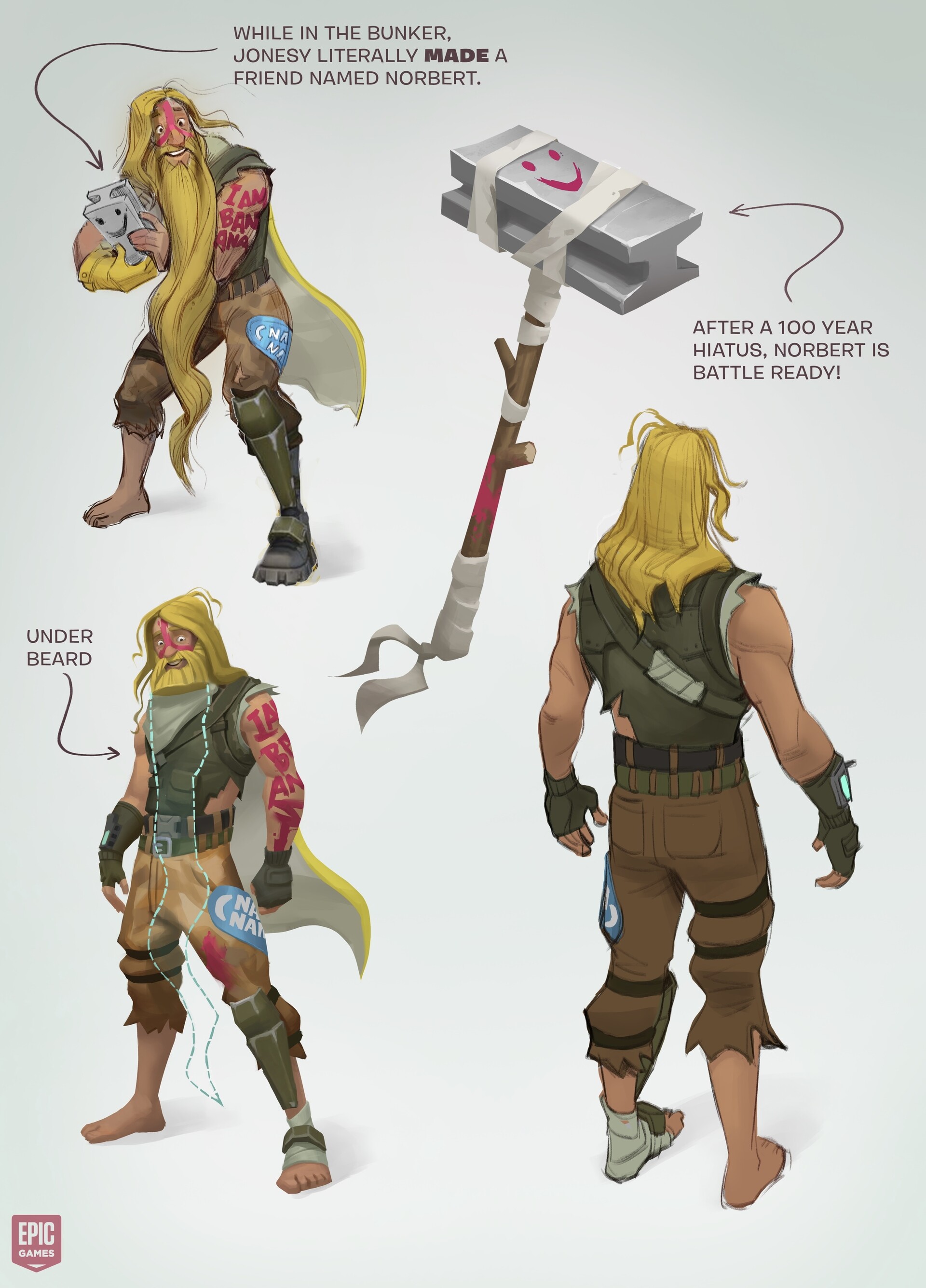 how to draw bunker jonesy fortnite