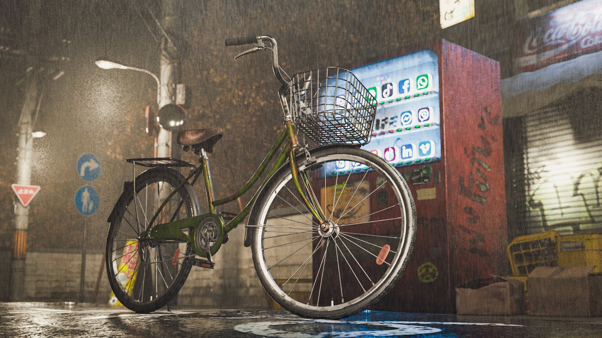 ArtStation - Japanese bike