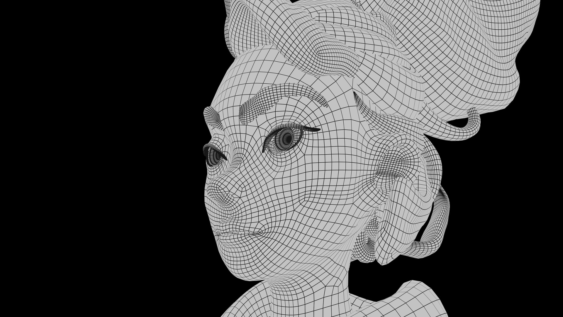 Anna McKee - Abundance - 3D Model - Inspired by Loish