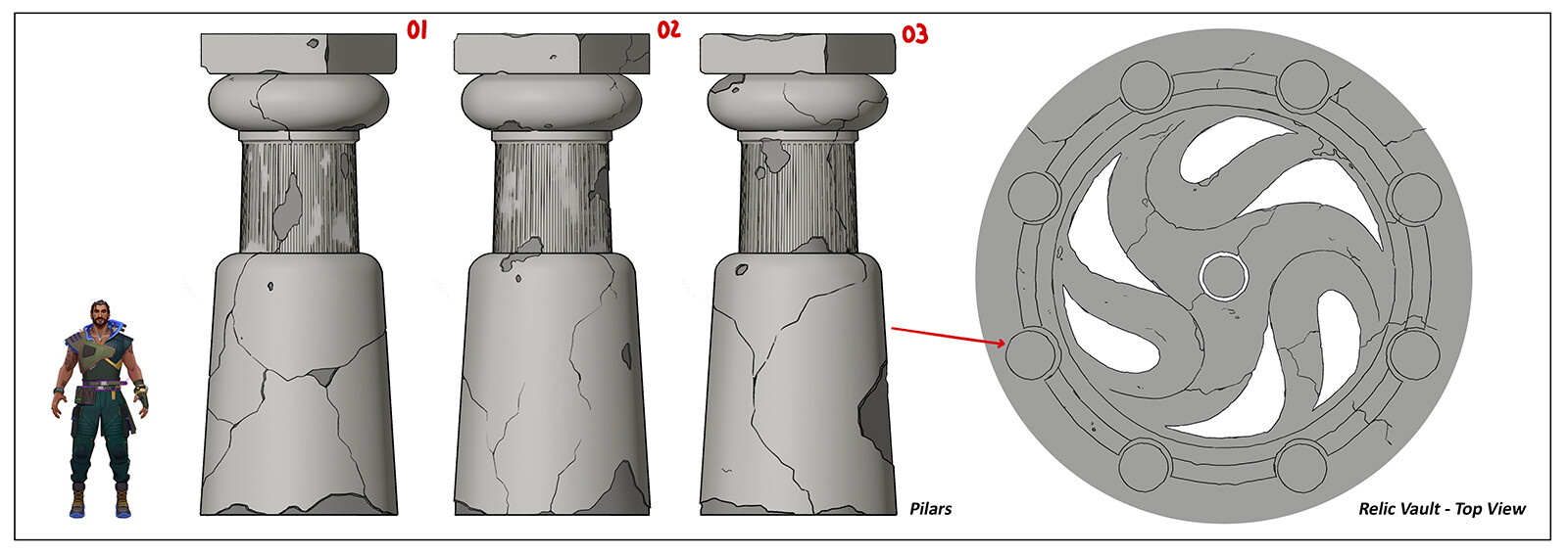 Amilton Macedo - Valorant Harbor - Concept Art