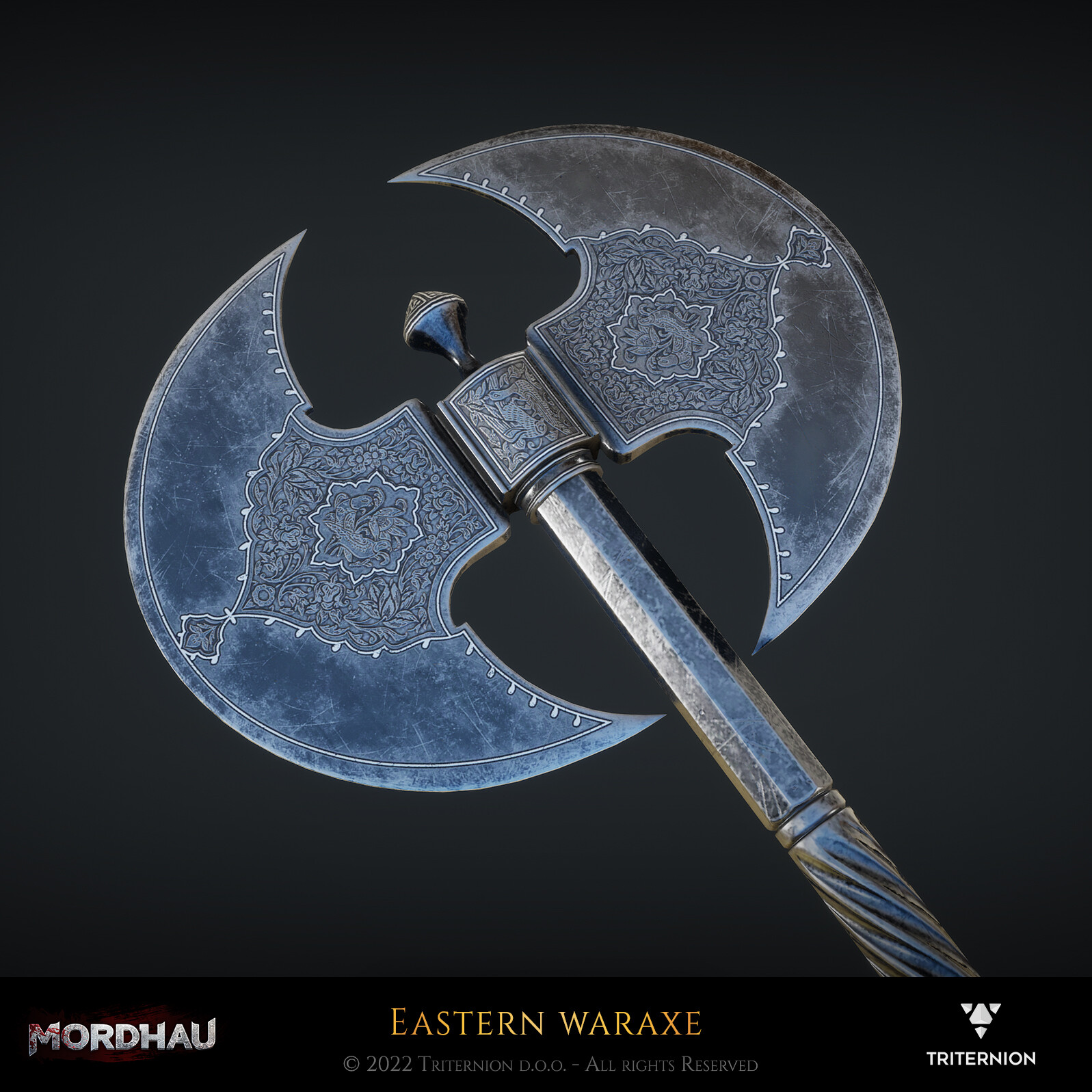 Uroš Babič - Mordhau - Eastern waraxe set