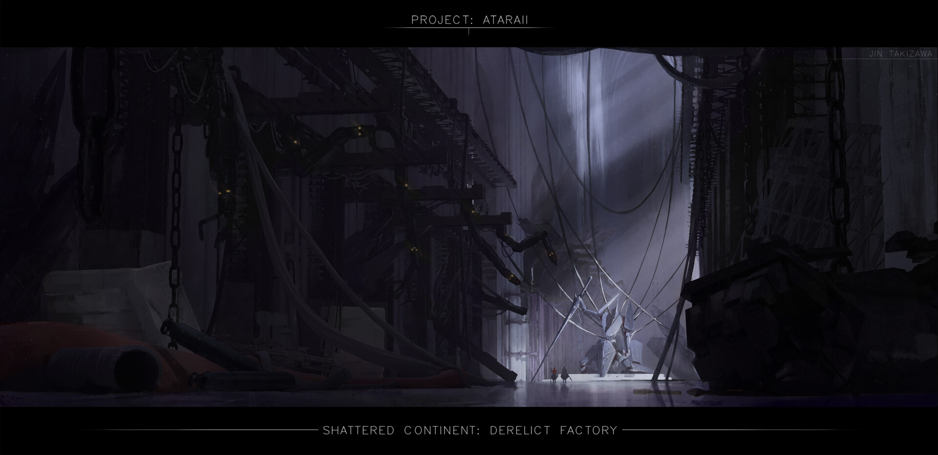 ArtStation - Derelict Factory within the Shattered Continent