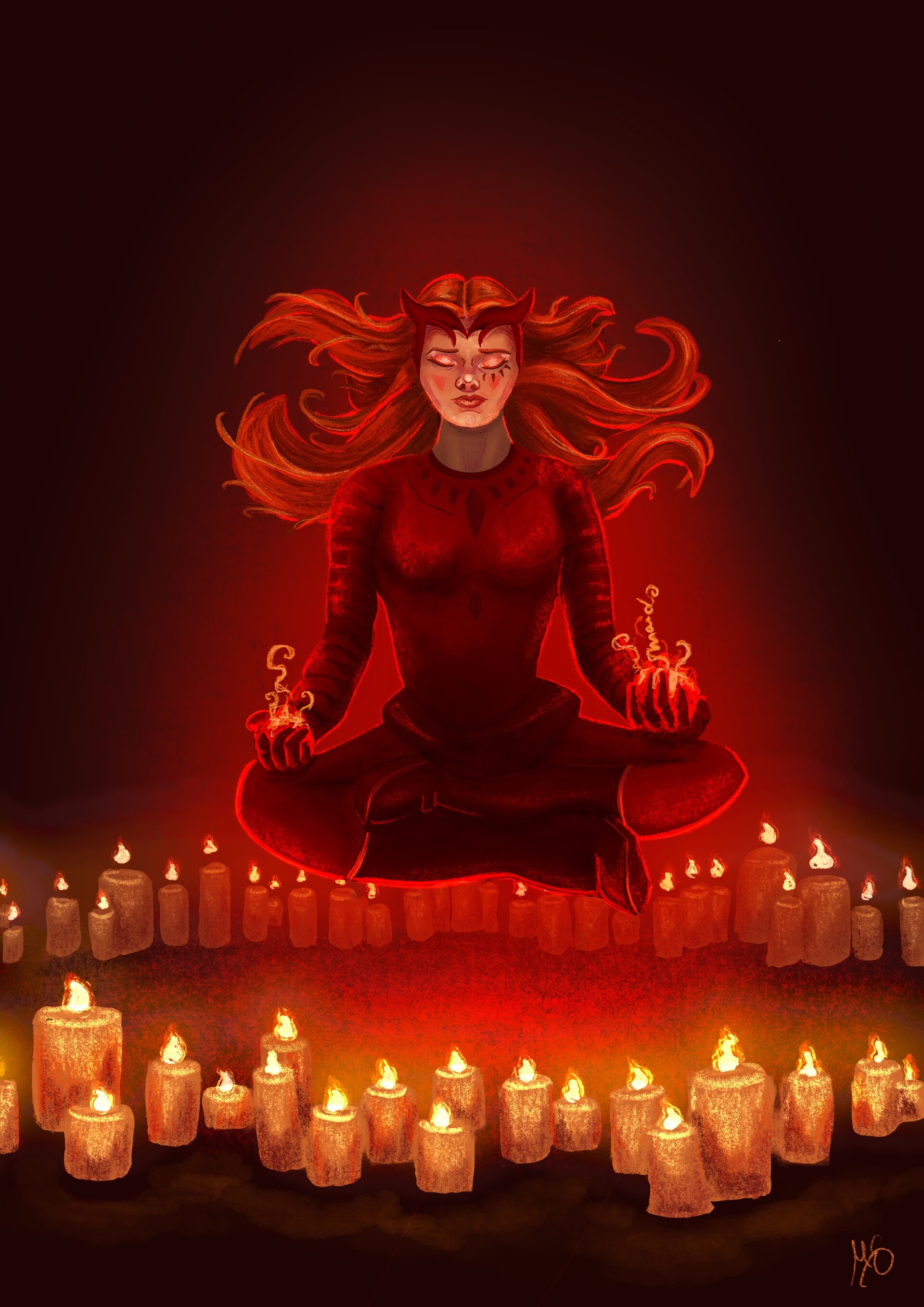 ArtStation - wanda maximoff