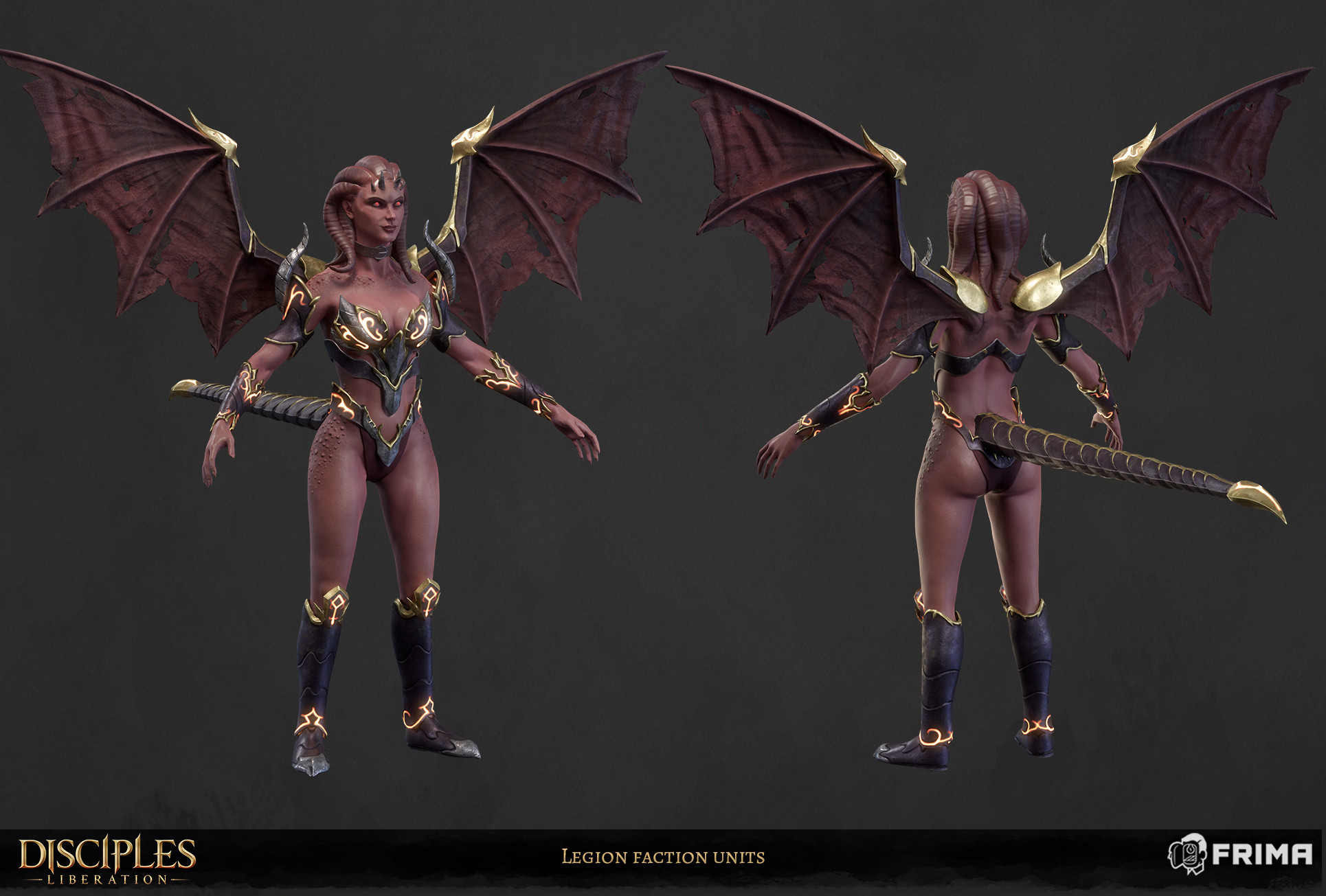 Kim Brisebois - Disciples: Liberation - Legion of the Damned Units