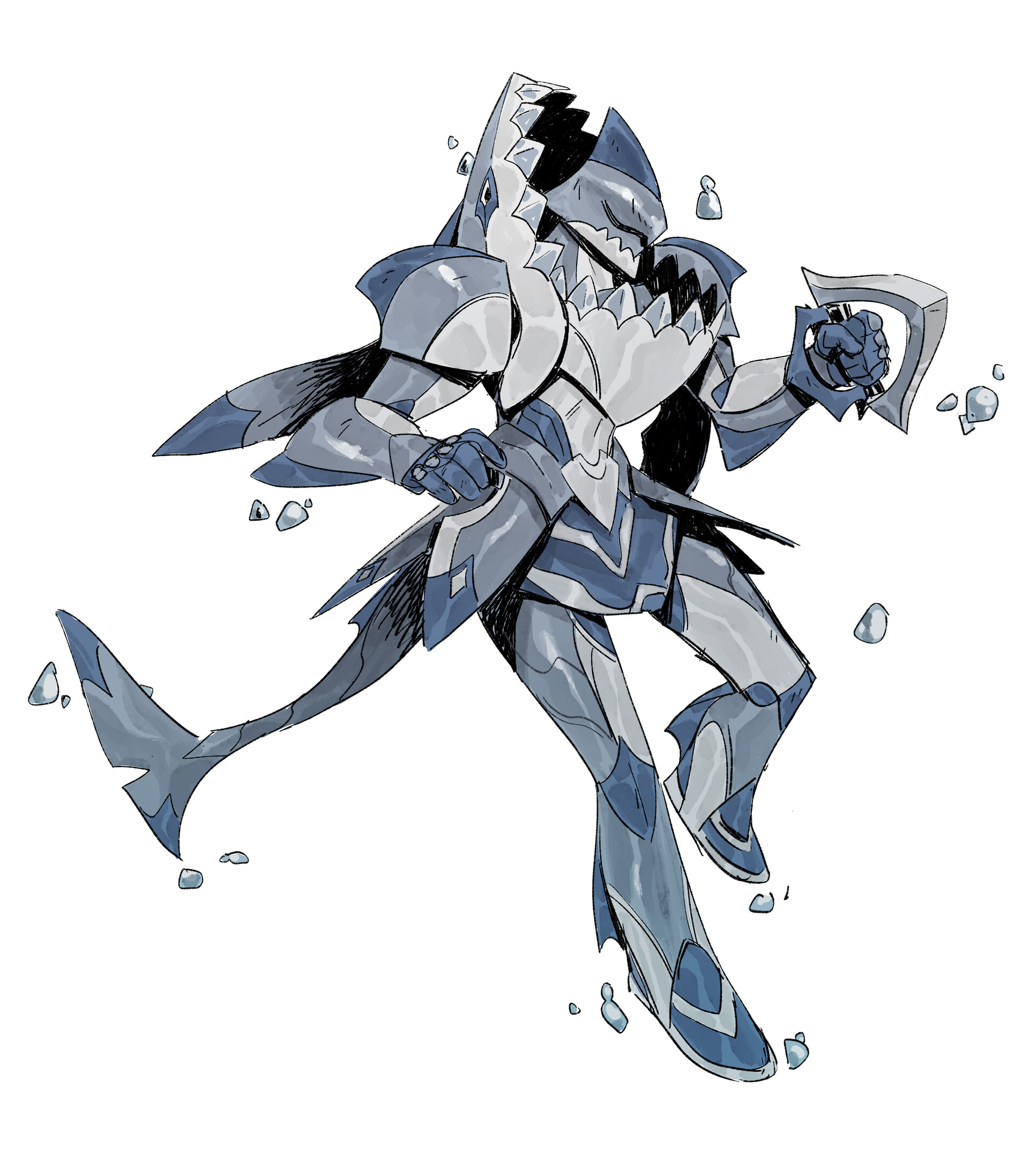 ArtStation - Water Jet Knight