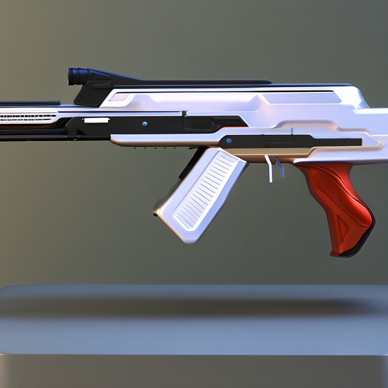 ArtStation - Futuristic ak-12 (New high tech)