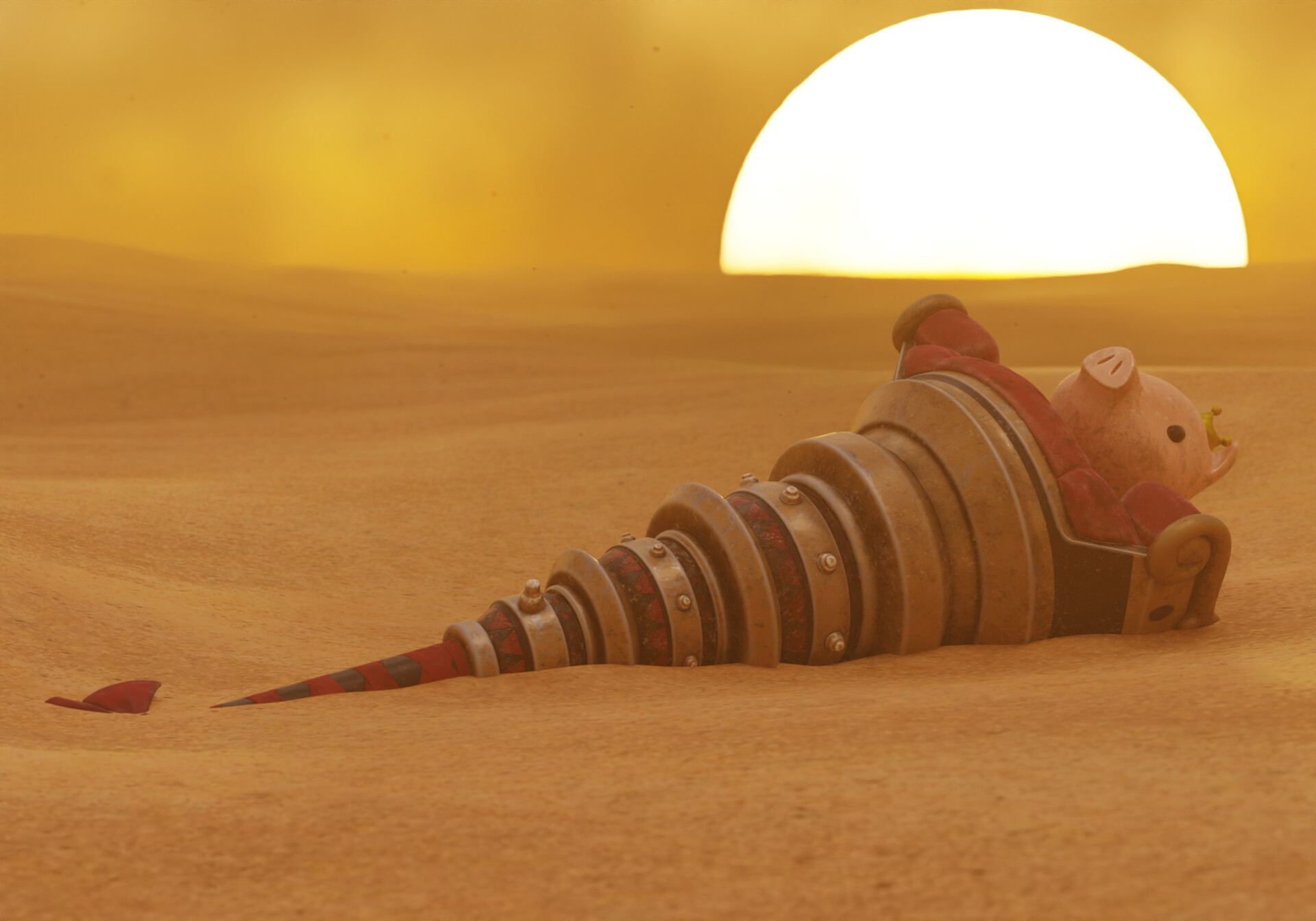 ArtStation - Emperor's Speech a Monster Hunter weapon