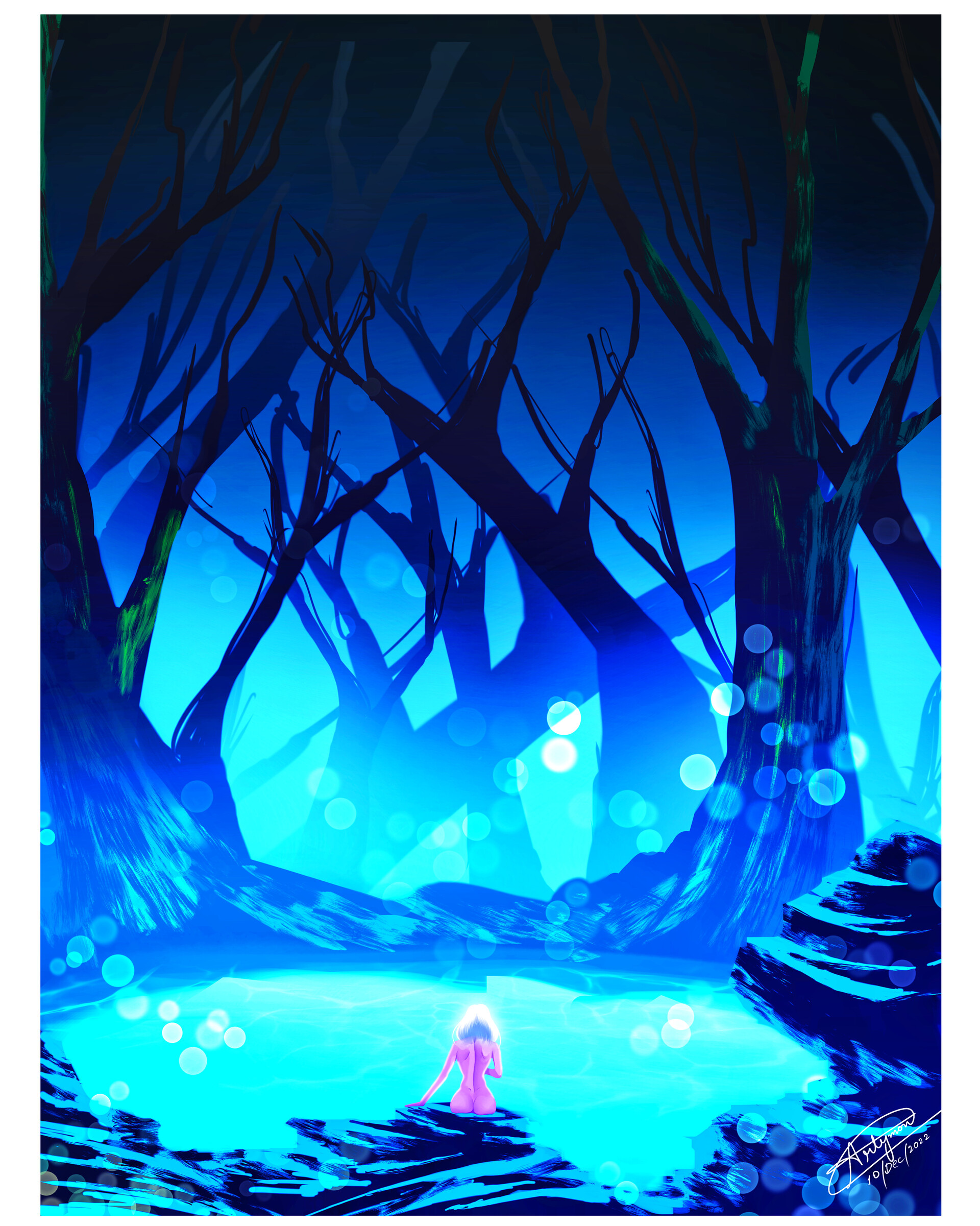 ArtStation - Mysterious Lake