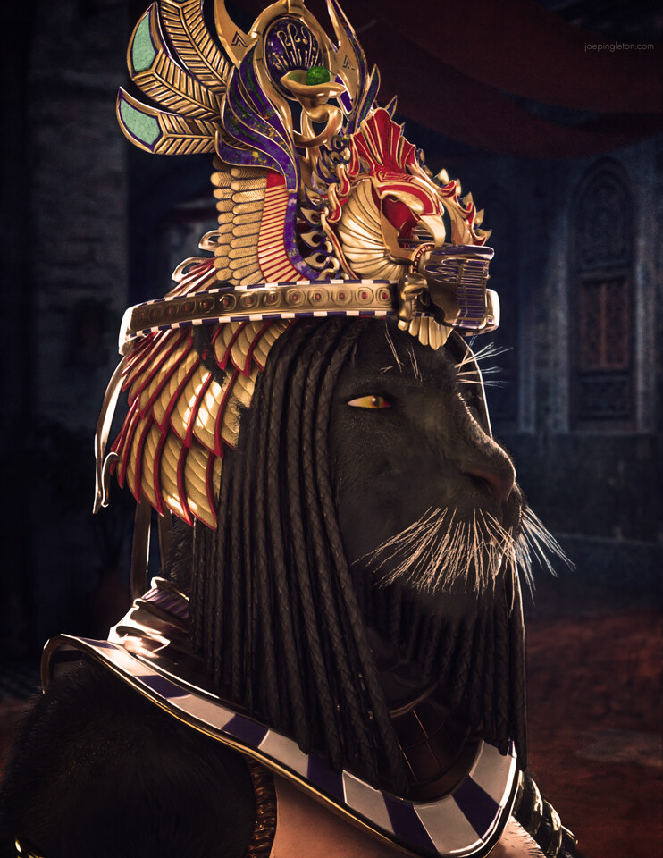 ArtStation - Cat Goddess