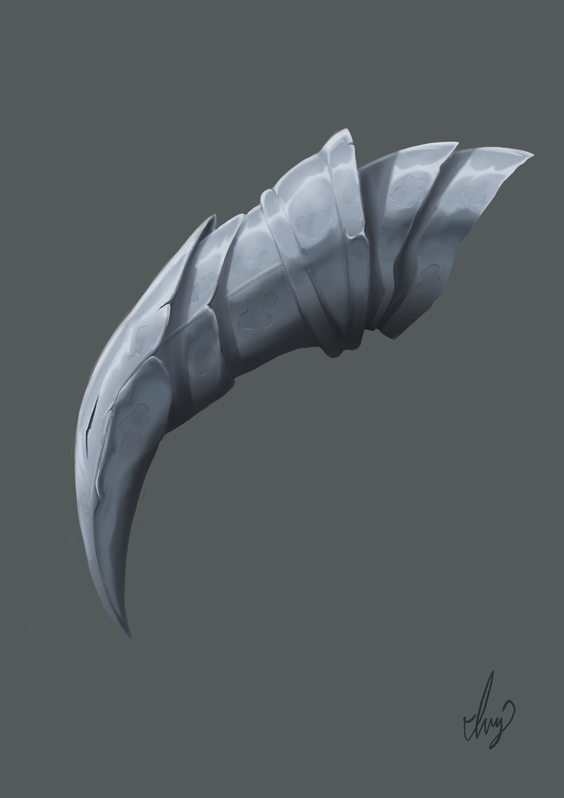 ArtStation - Metal Claw and Stone cube