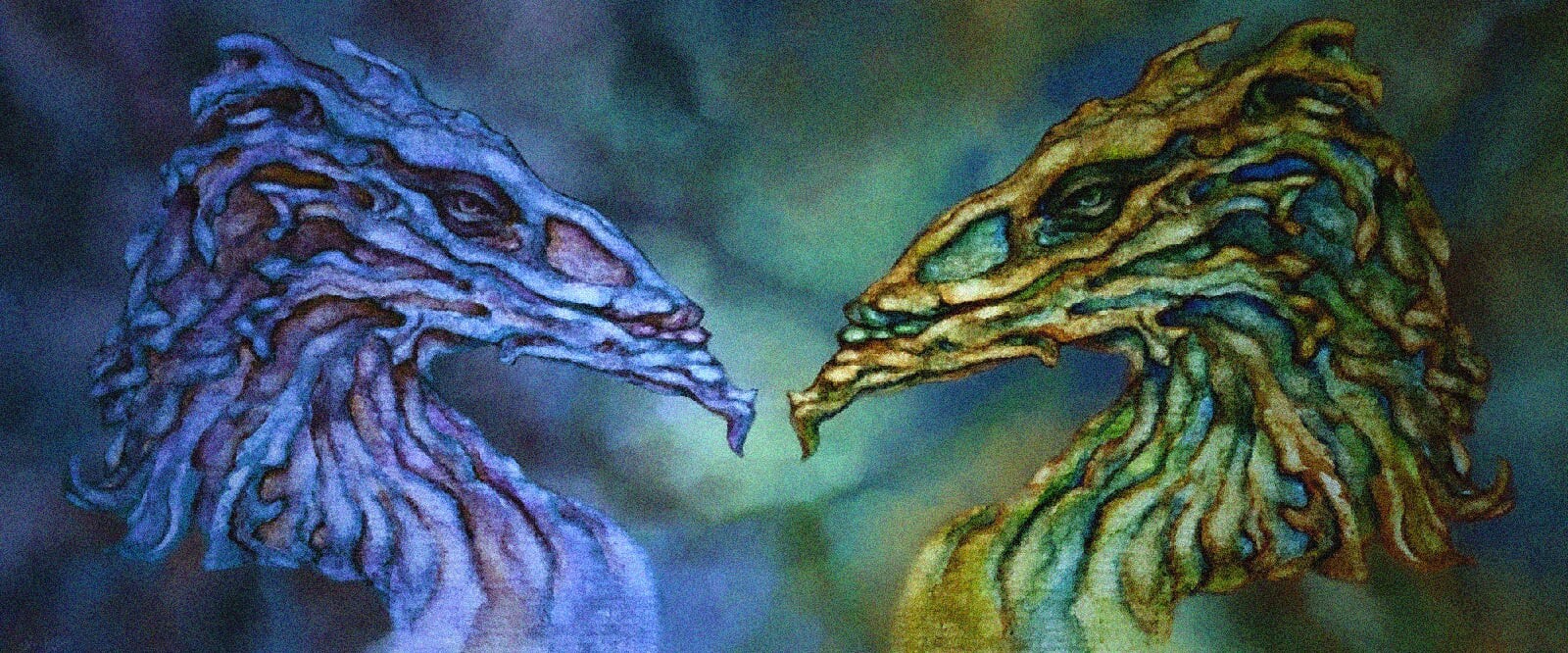 ArtStation - Twin Serpents