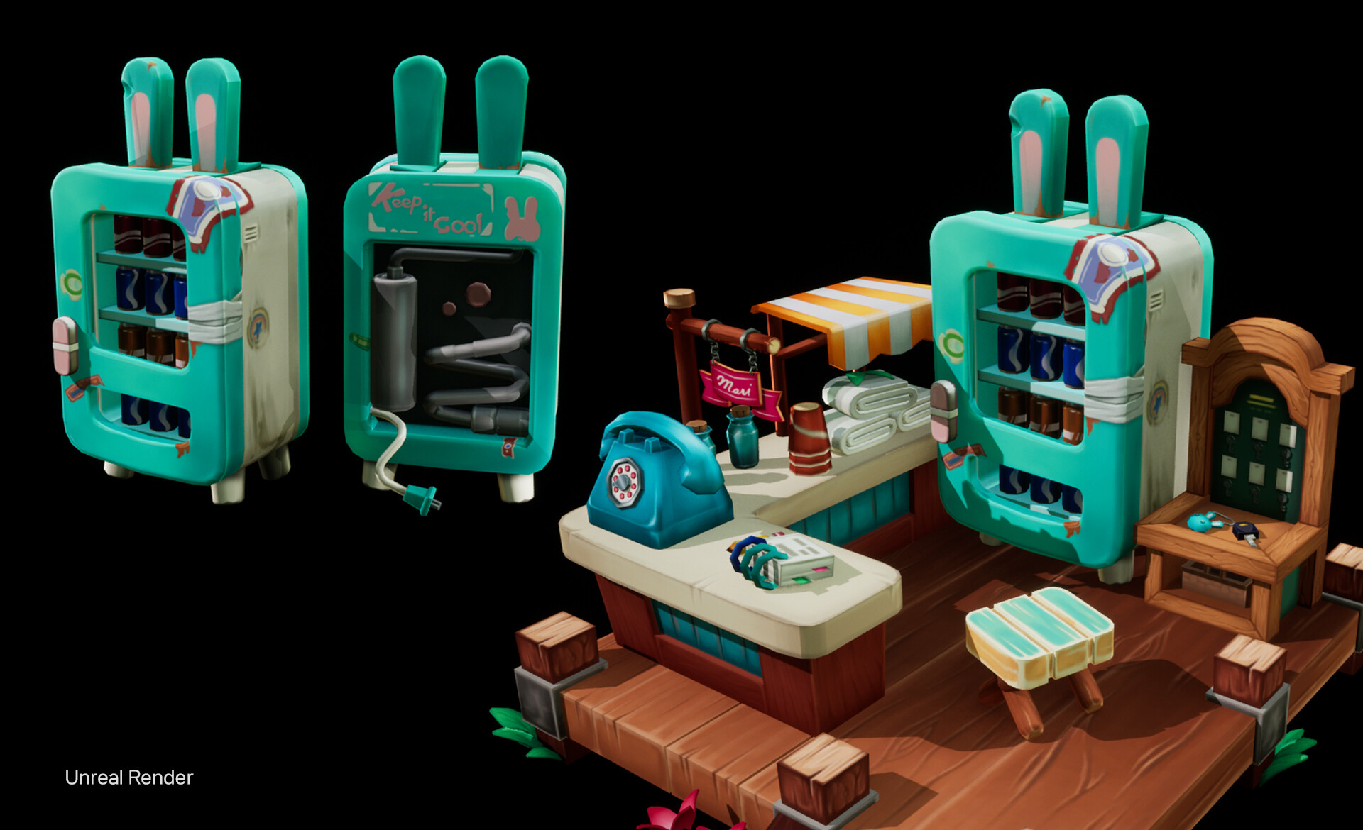 Solmi Mun - Bunny Fridge Set