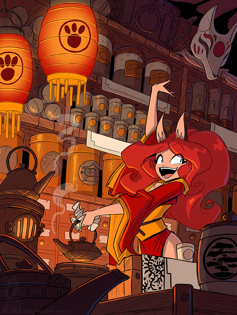 ArtStation - Tea Shop