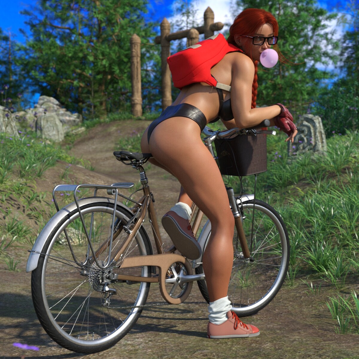 ArtStation - Bicycle Beauty