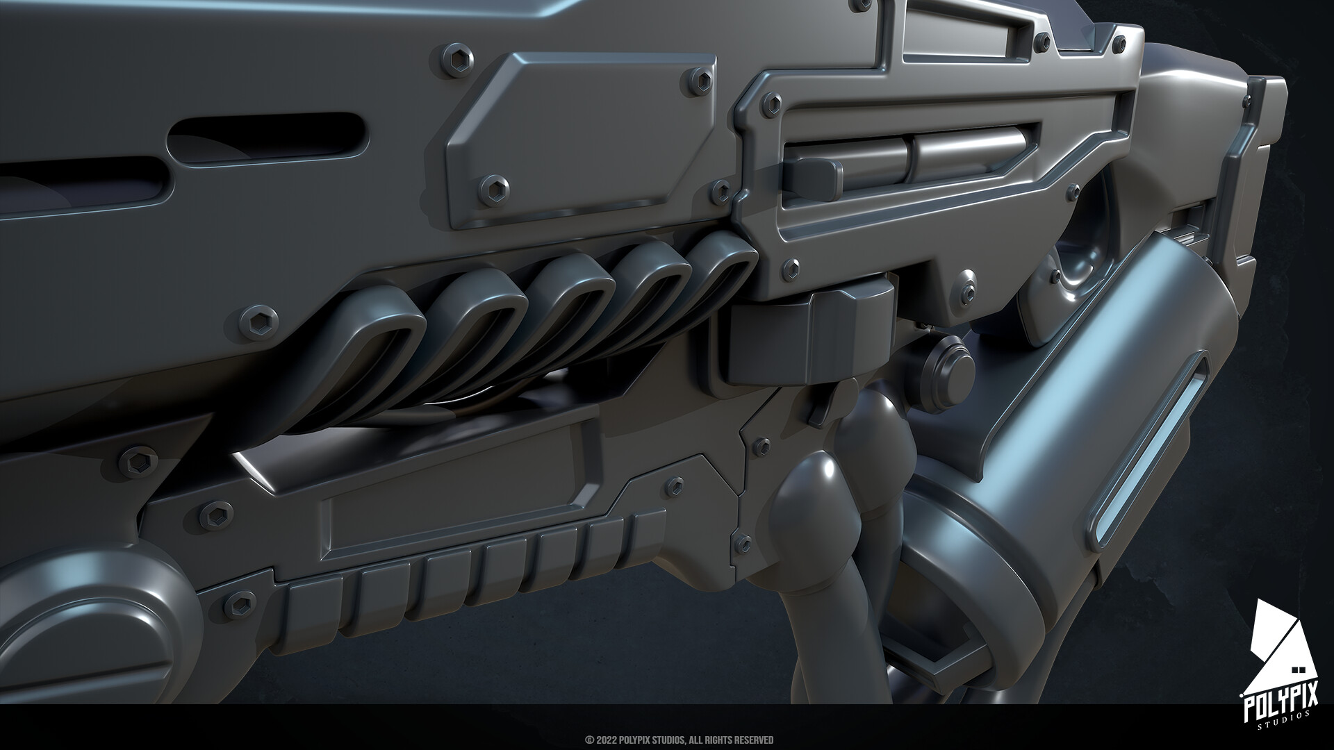 POLYPIX STUDIOS - Polypix Studios - Electro Rifle