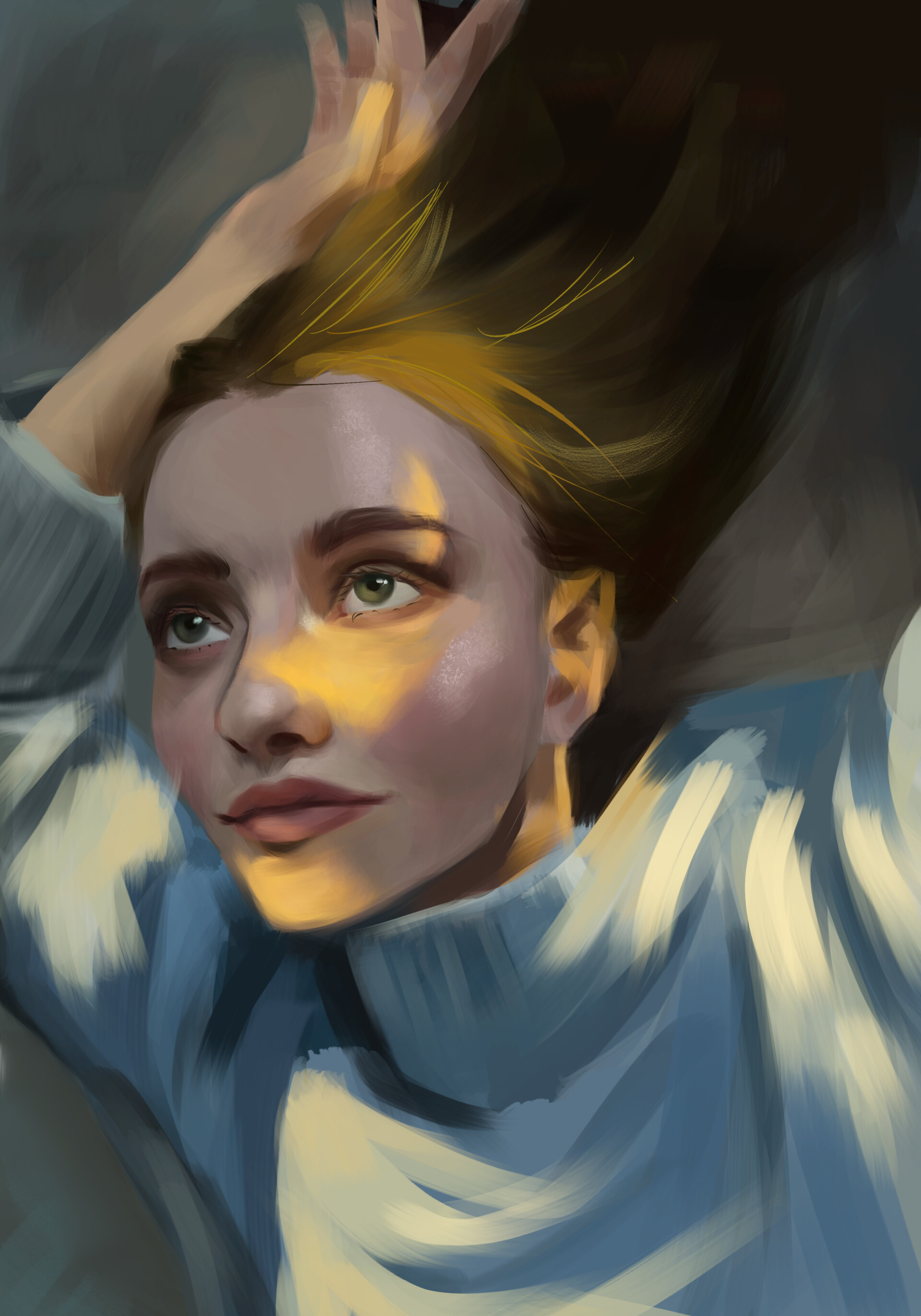 ArtStation - Laying down