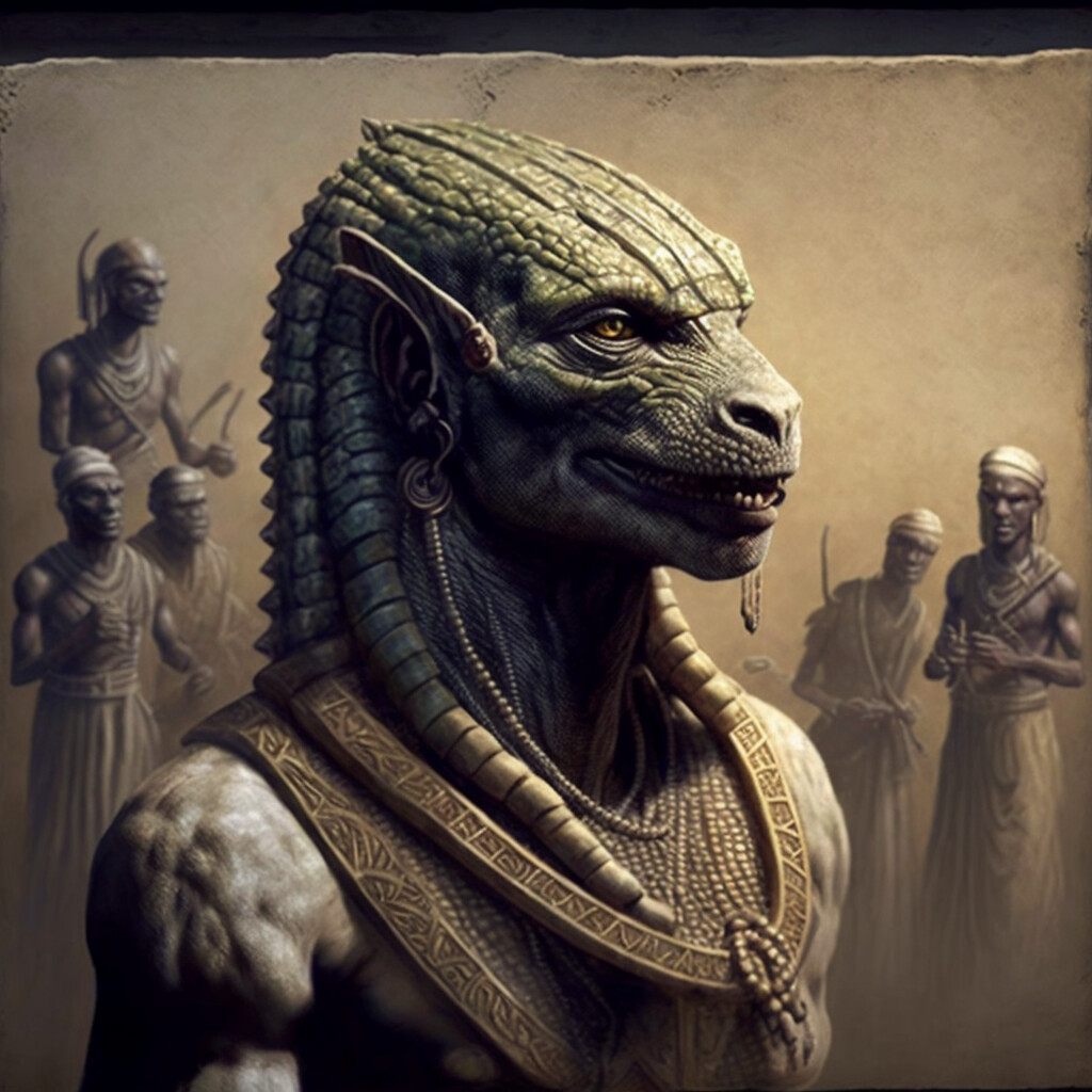 ArtStation - Reptillian slavery Stone Tablets