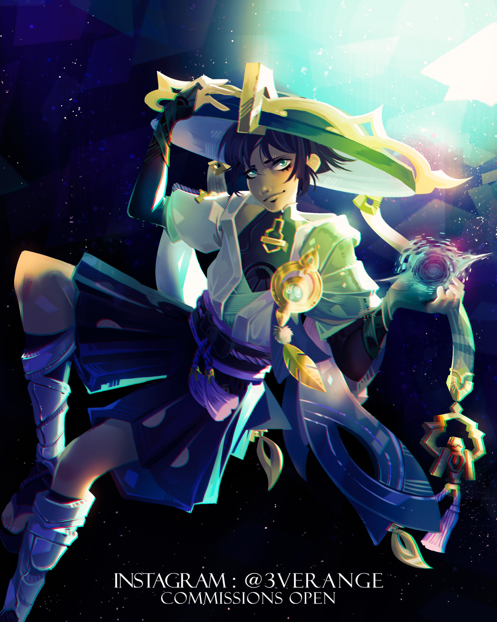 ArtStation - Wanderer | Genshin impact