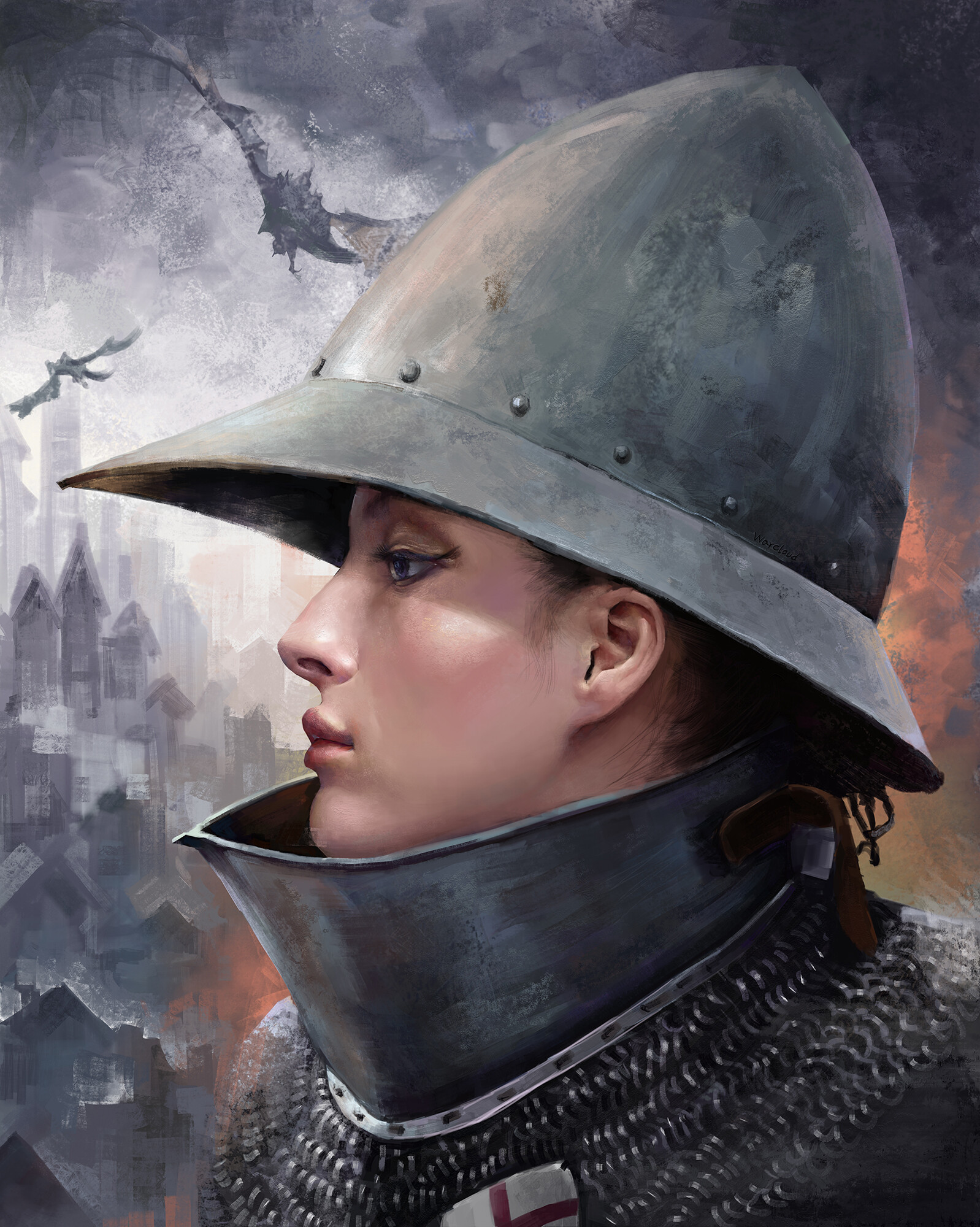 ArtStation - Sad Swordsman