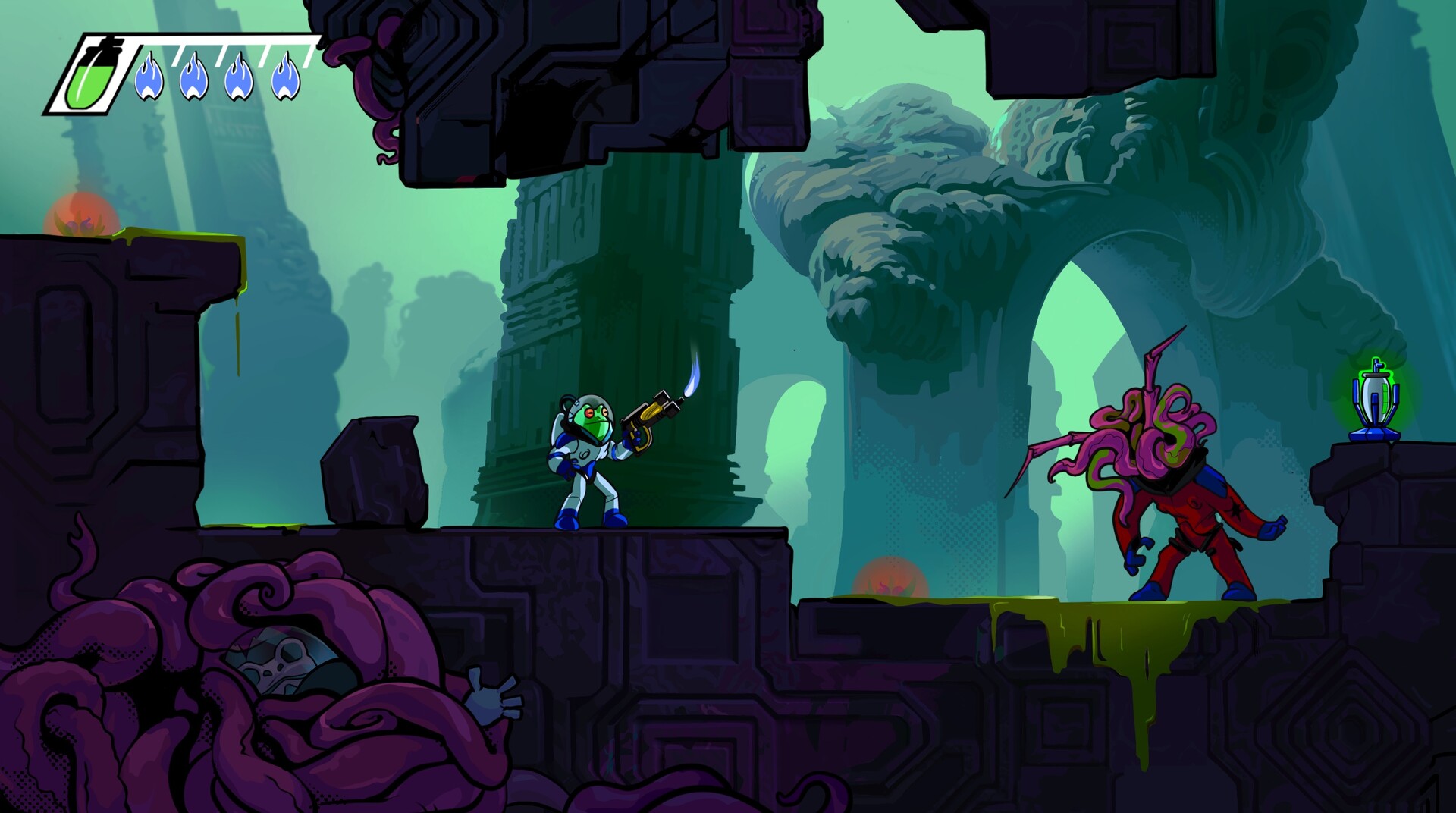 ArtStation - Platformer concept art