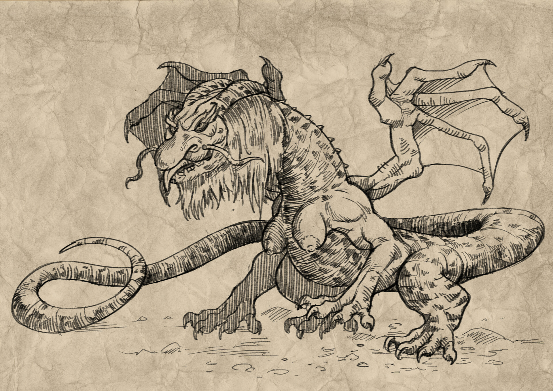 ArtStation - Old Dragon