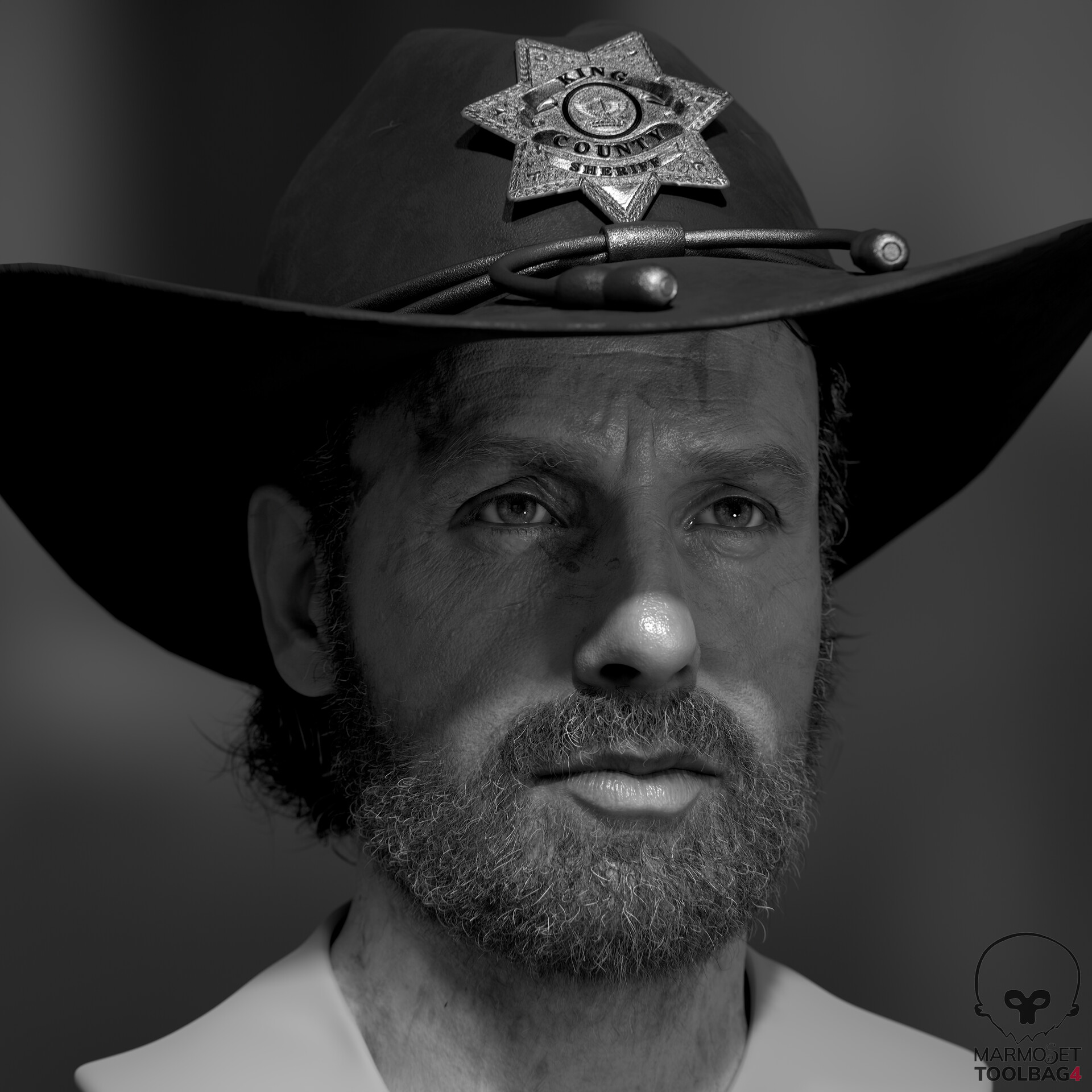 Michael Randriamiandriray - Rick Grimes - The Walking Dead - Likeness ...