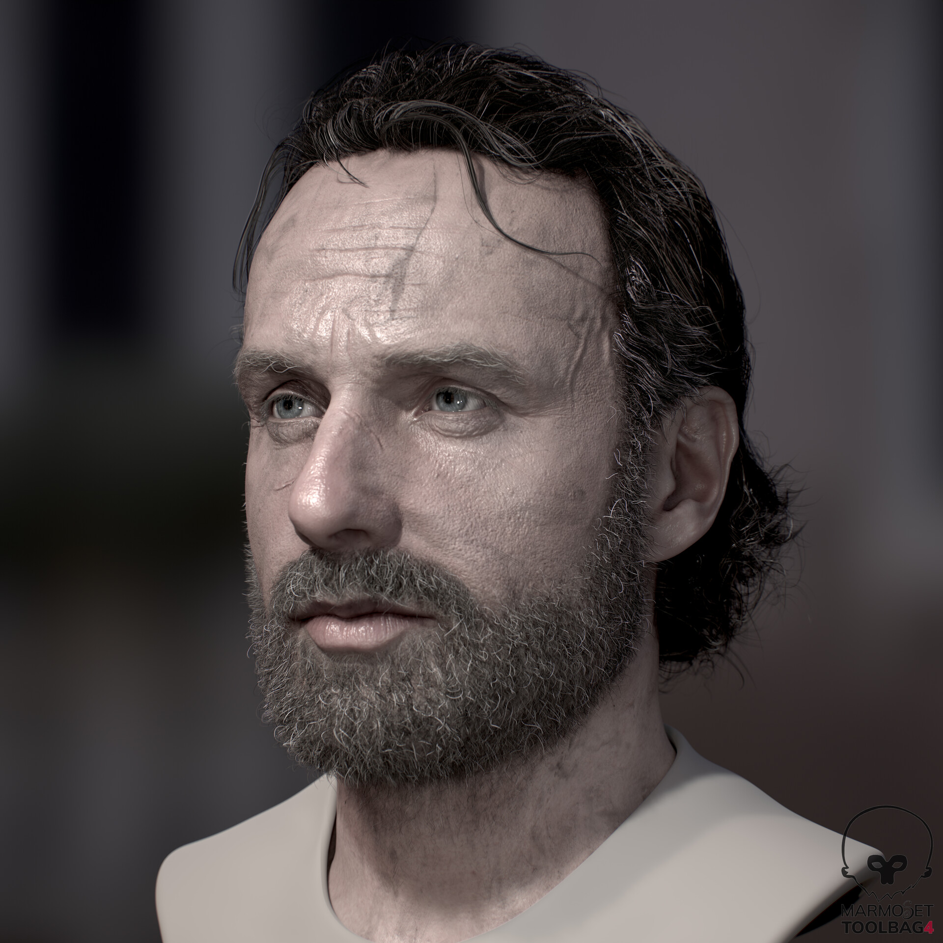 Michael Randriamiandriray - Rick Grimes - The Walking Dead - Likeness ...