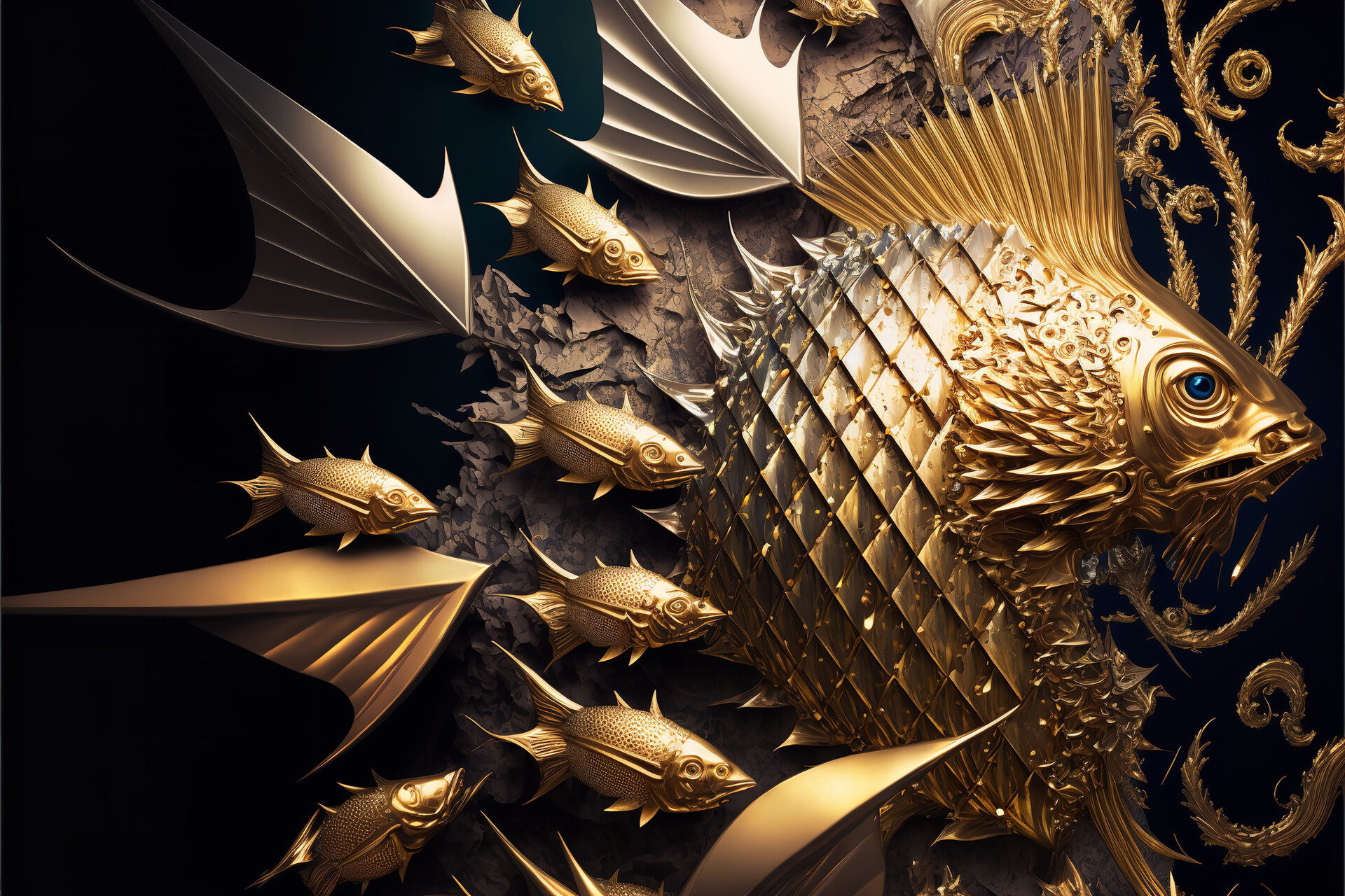 ArtStation - Golden Scales