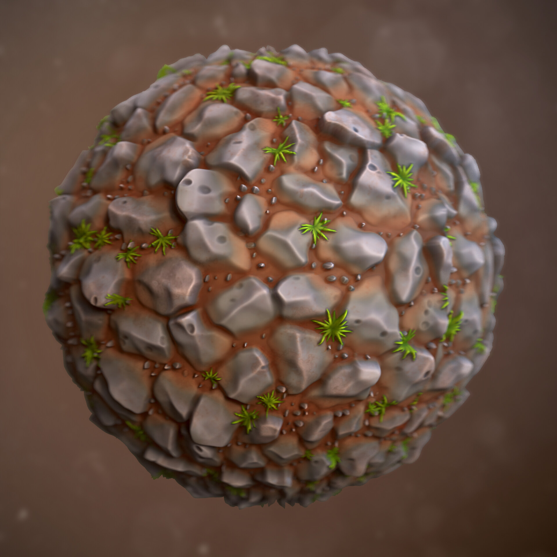 ArtStation - Stylized Ground Materials