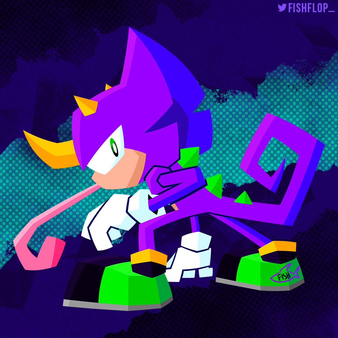 Espio The Chameleon Human