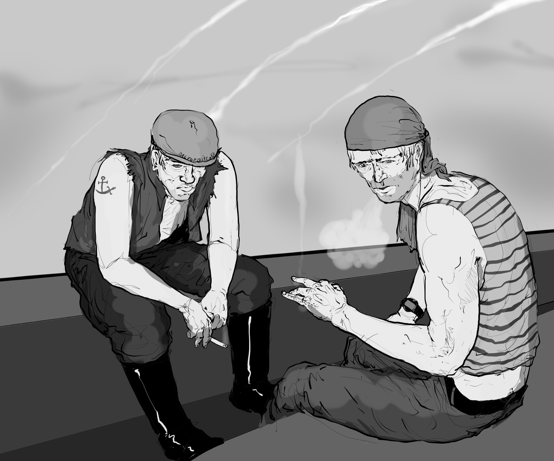 ArtStation - harsh people