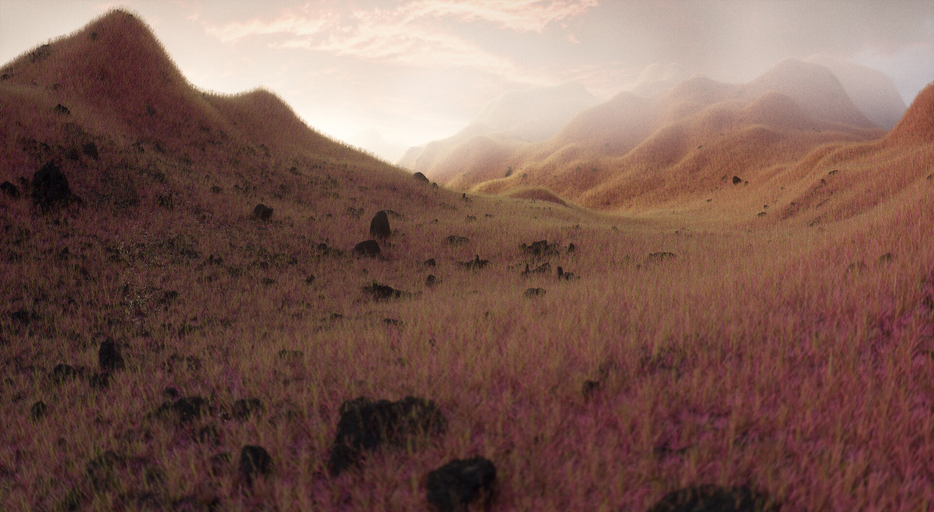 ArtStation - Houdini Landscapes