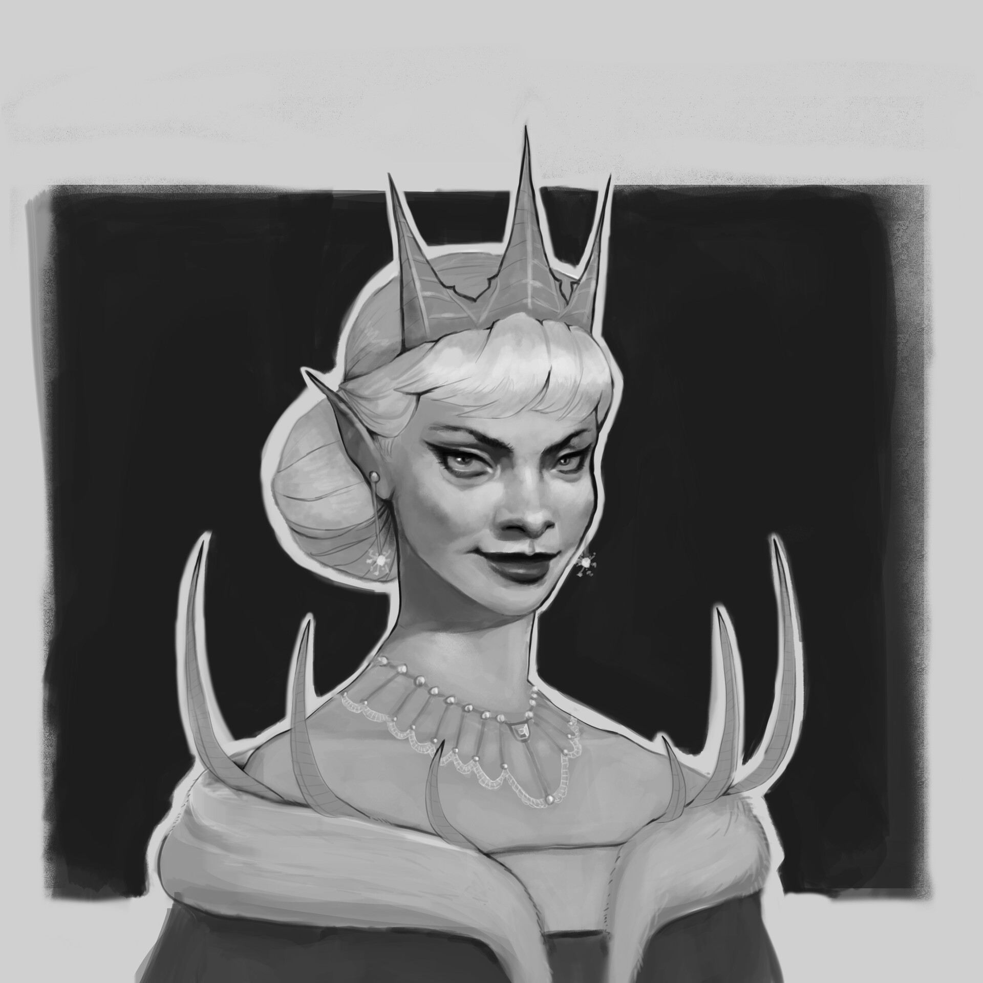 ArtStation - Elf queen