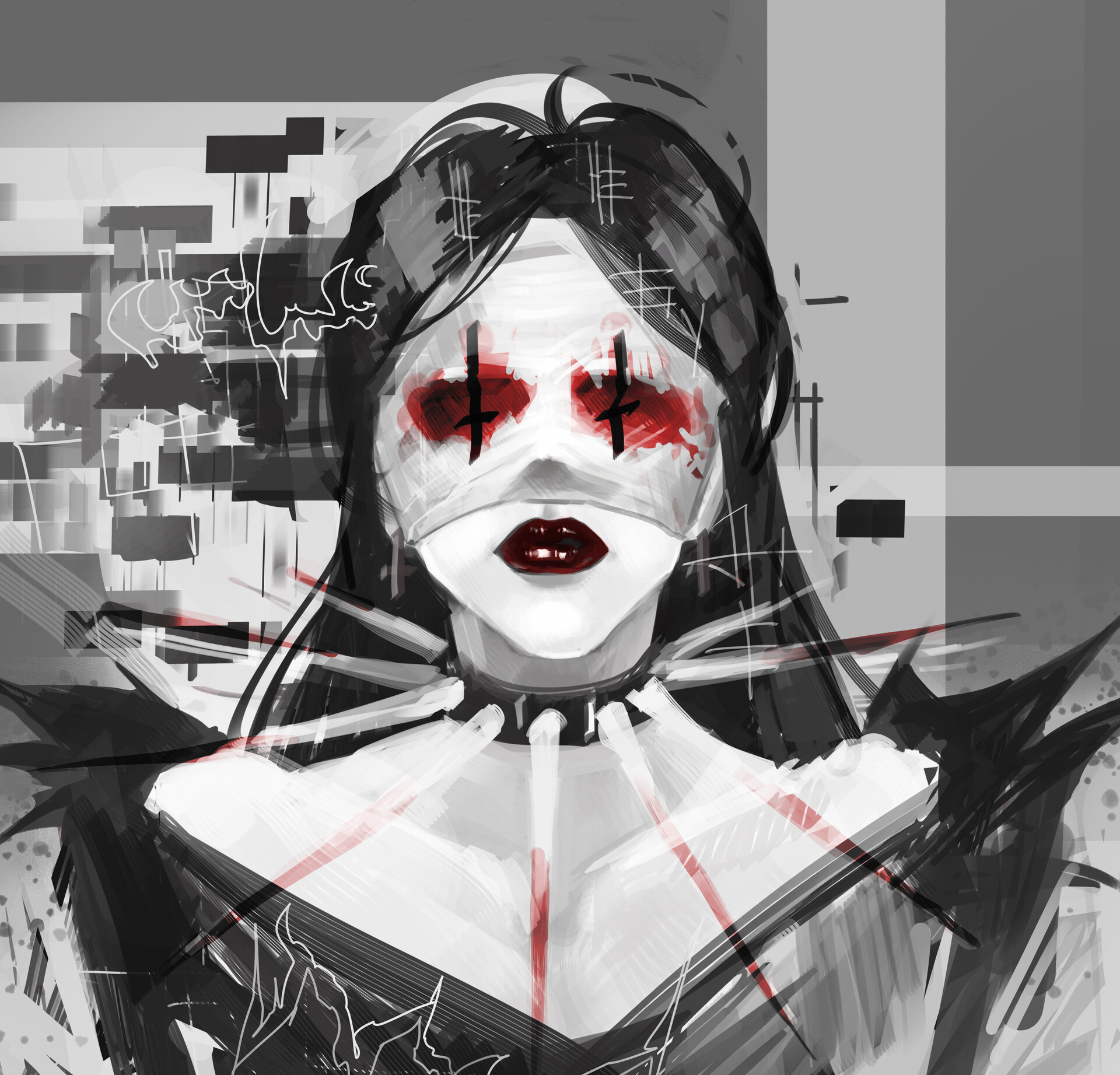 ArtStation - girl without eyes